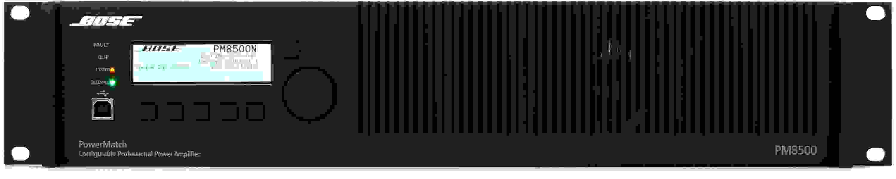 Bose Professional PM8500N 500-watt 8-channel Networked Power Amplifier ...