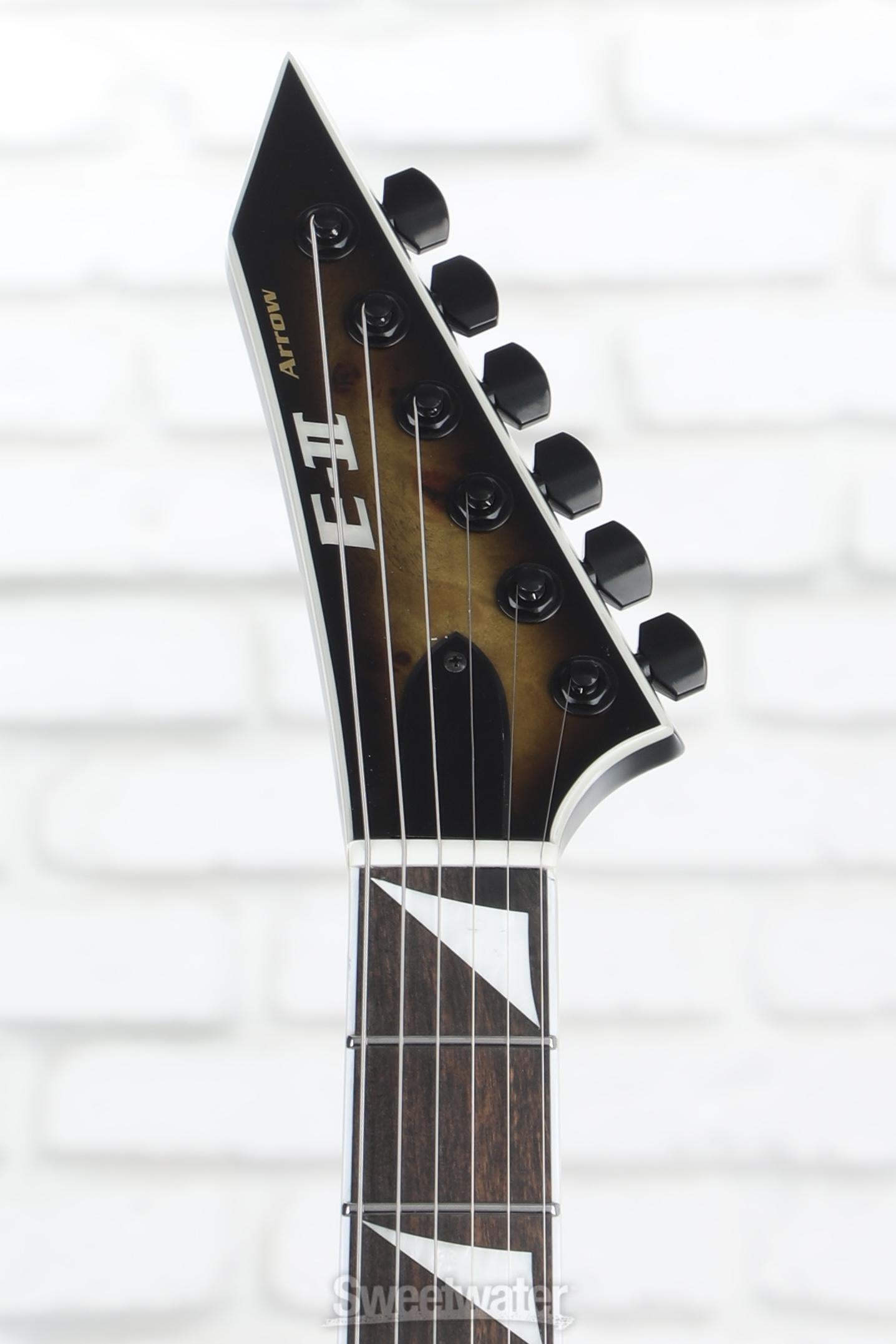 ESP E-II Arrow NT - Nebula Blackburst | Sweetwater