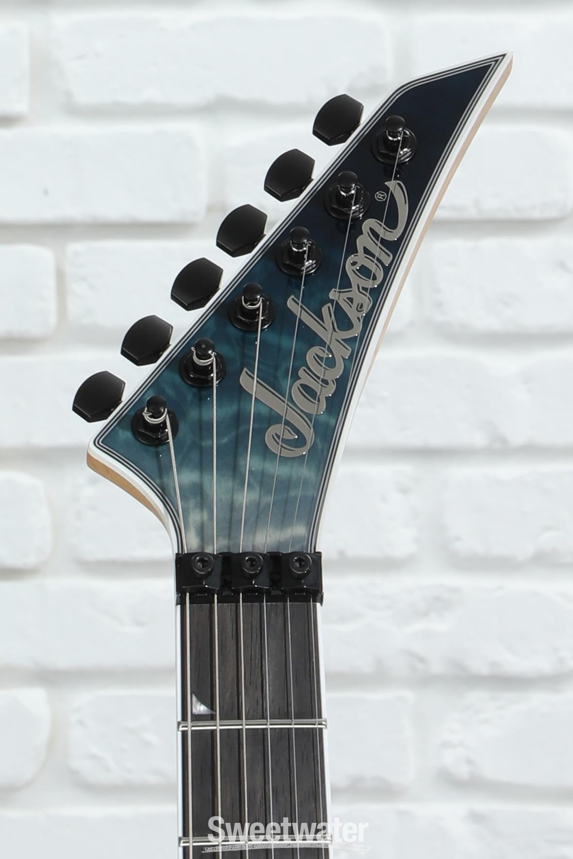 Jackson Pro Plus Series Soloist SLA3Q Electric Guitar - Polar Burst ...