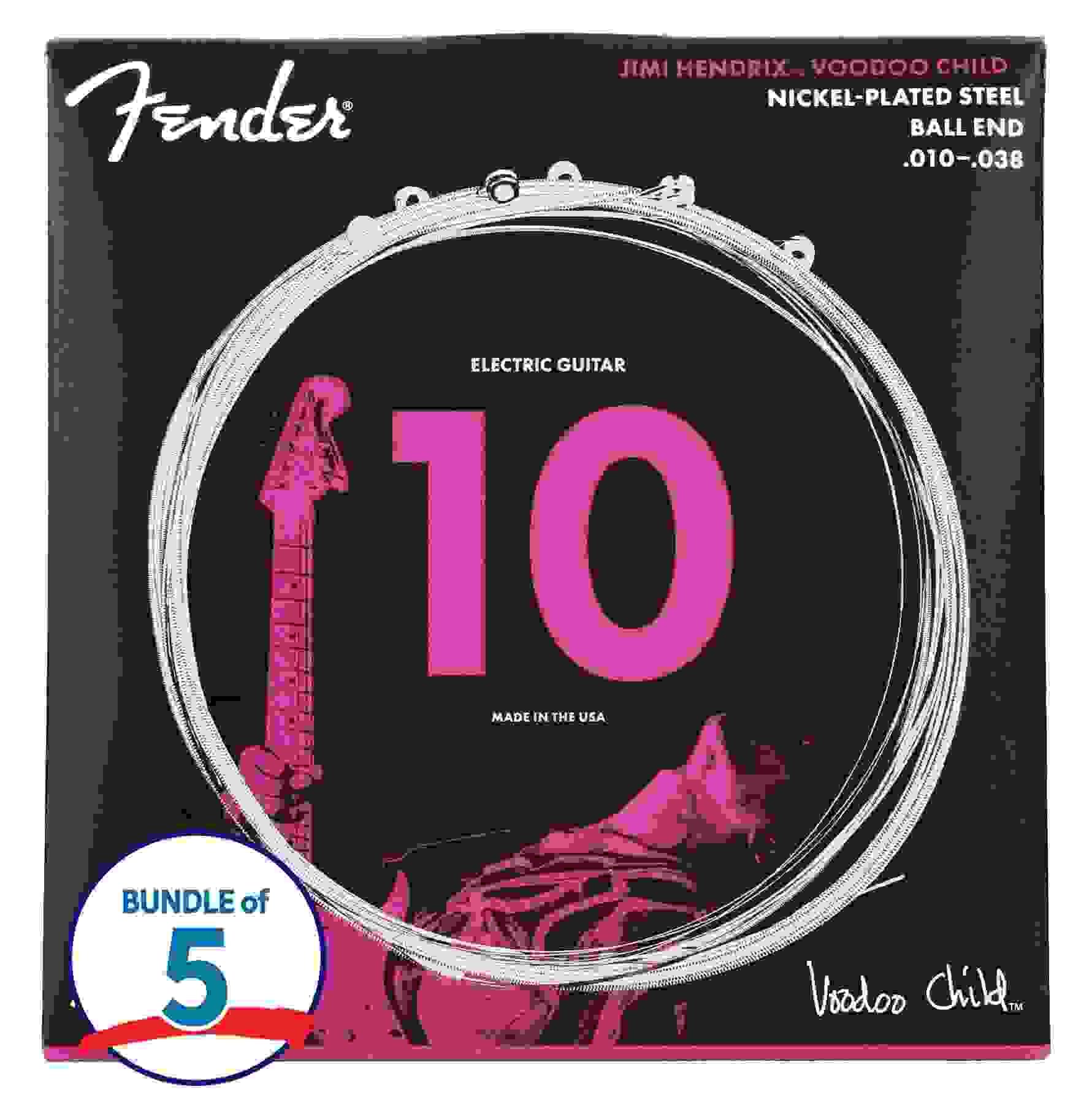 Fender Hendrix Voodoo Child Ball End Nickel Plated Steel Electric ...