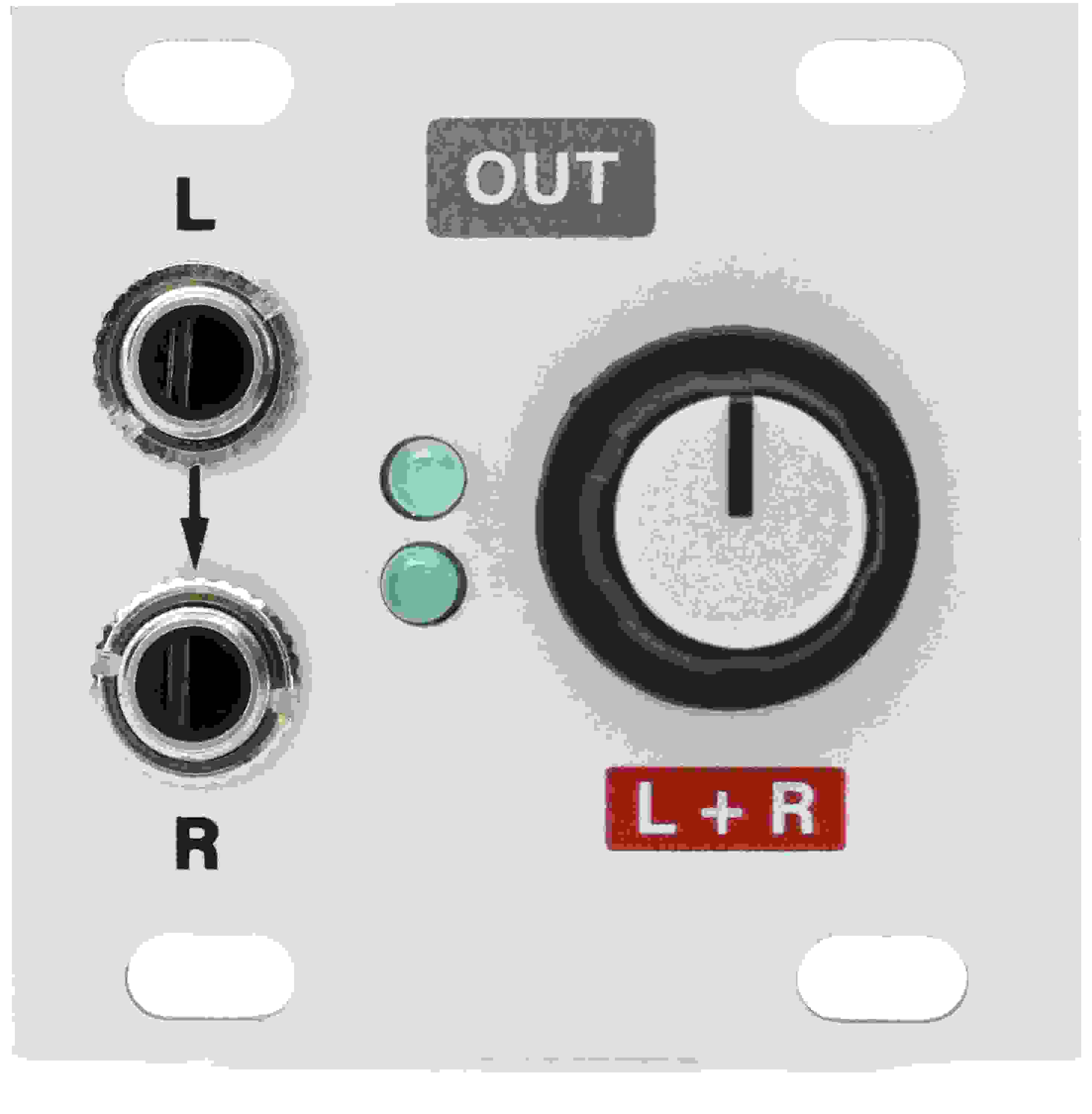 Intellijel Stereo Line Out 1U Eurorack Module | Sweetwater