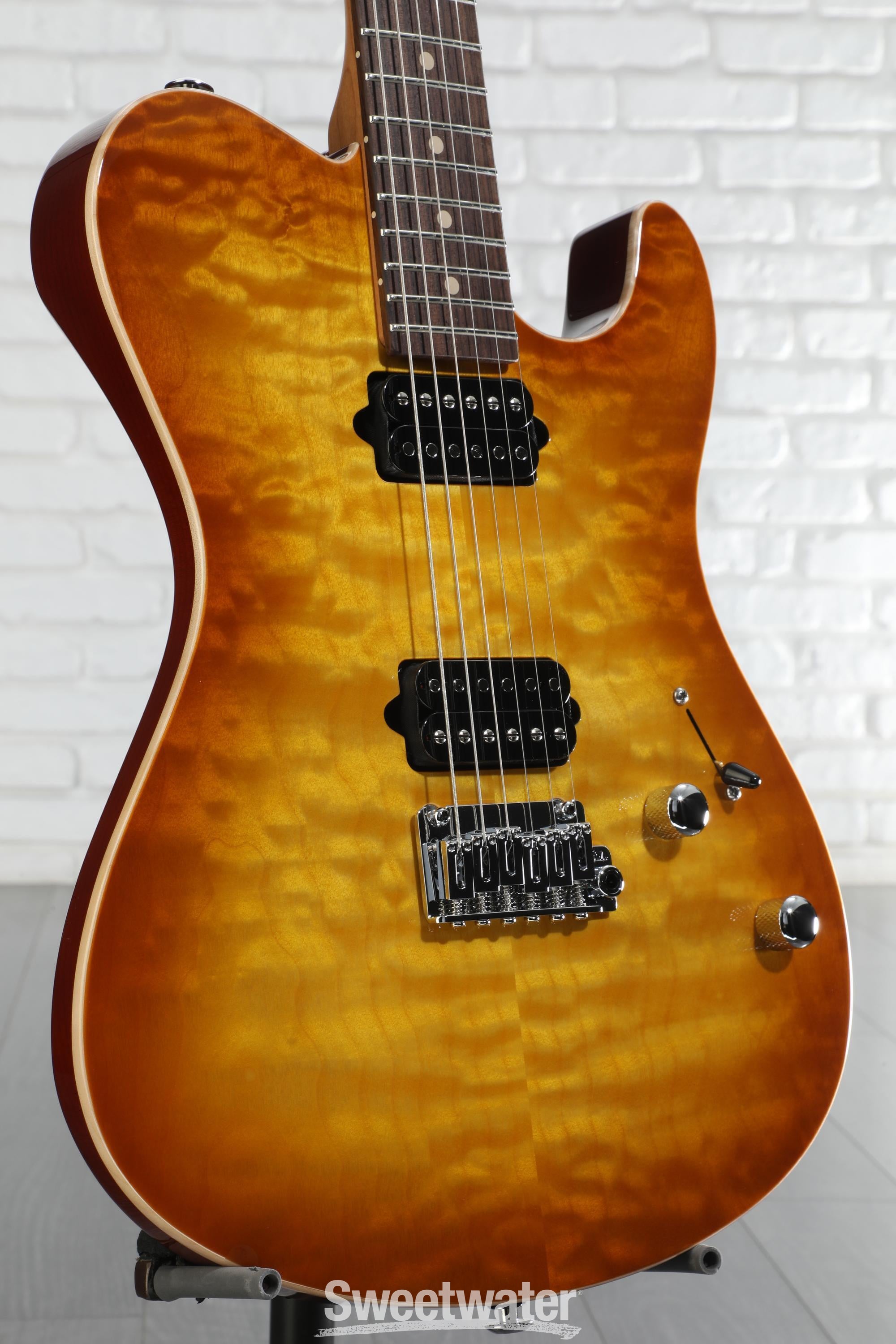 Suhr Oso Electric Guitar - Tea Burst | Sweetwater