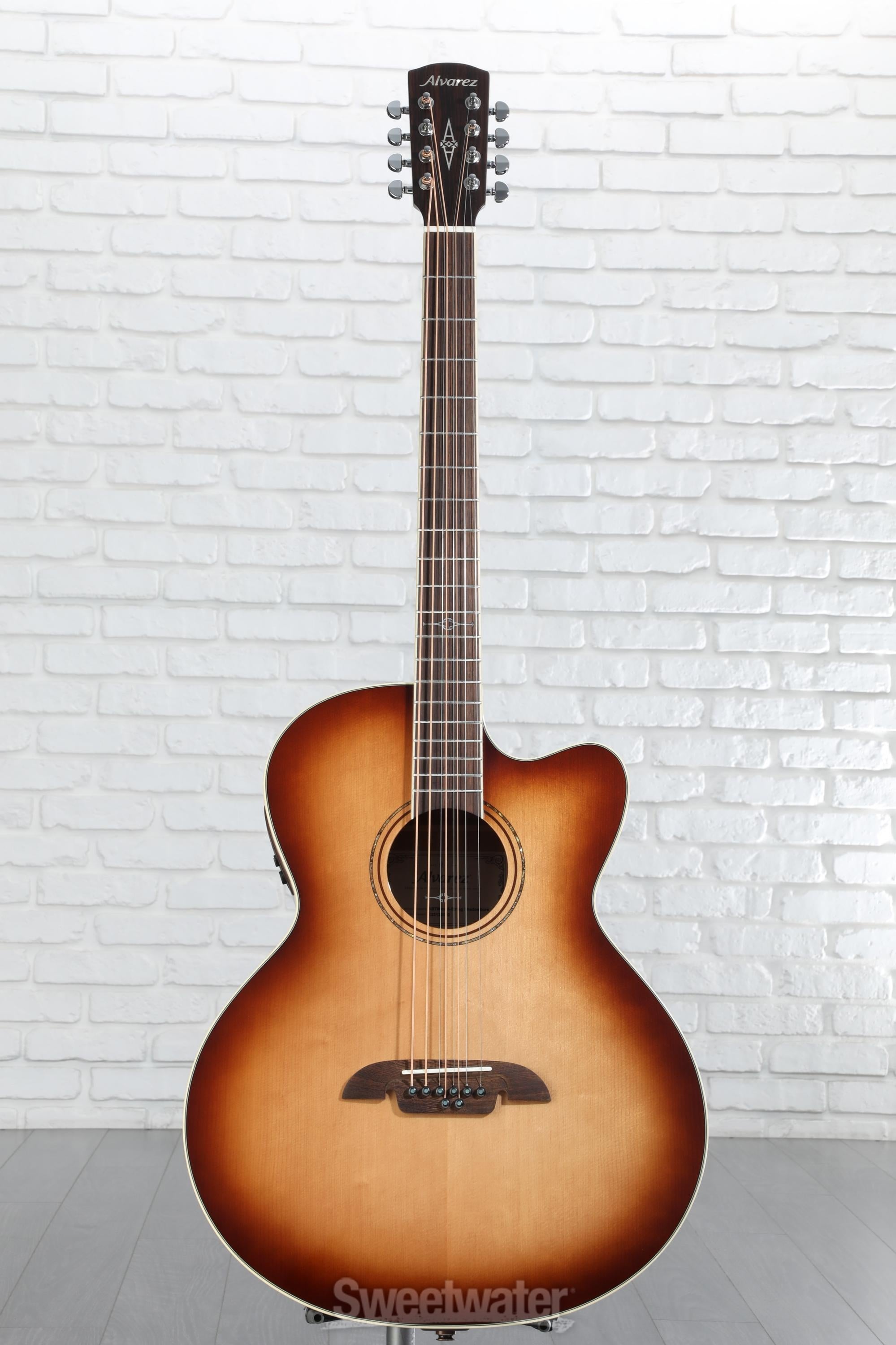 Alvarez ABT60CE Artist Series 8-string Baritone Acoustic-electric ...