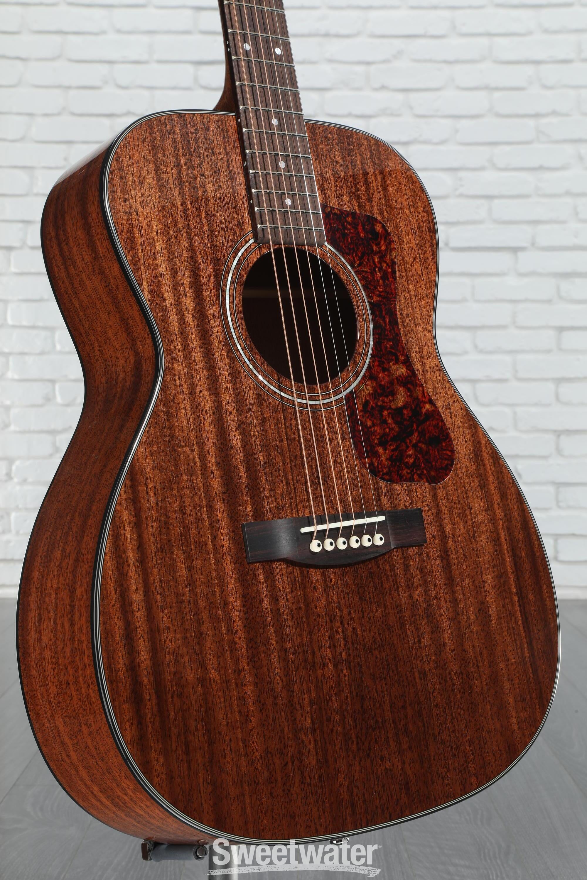 Guild OM-120, Orchestra Acoustic Guitar - Natural | Sweetwater