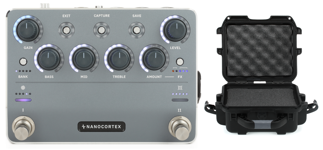 Neural DSP Nano Cortex Digital Effects Modeler/Profiling Pedal with Case | Sweetwater