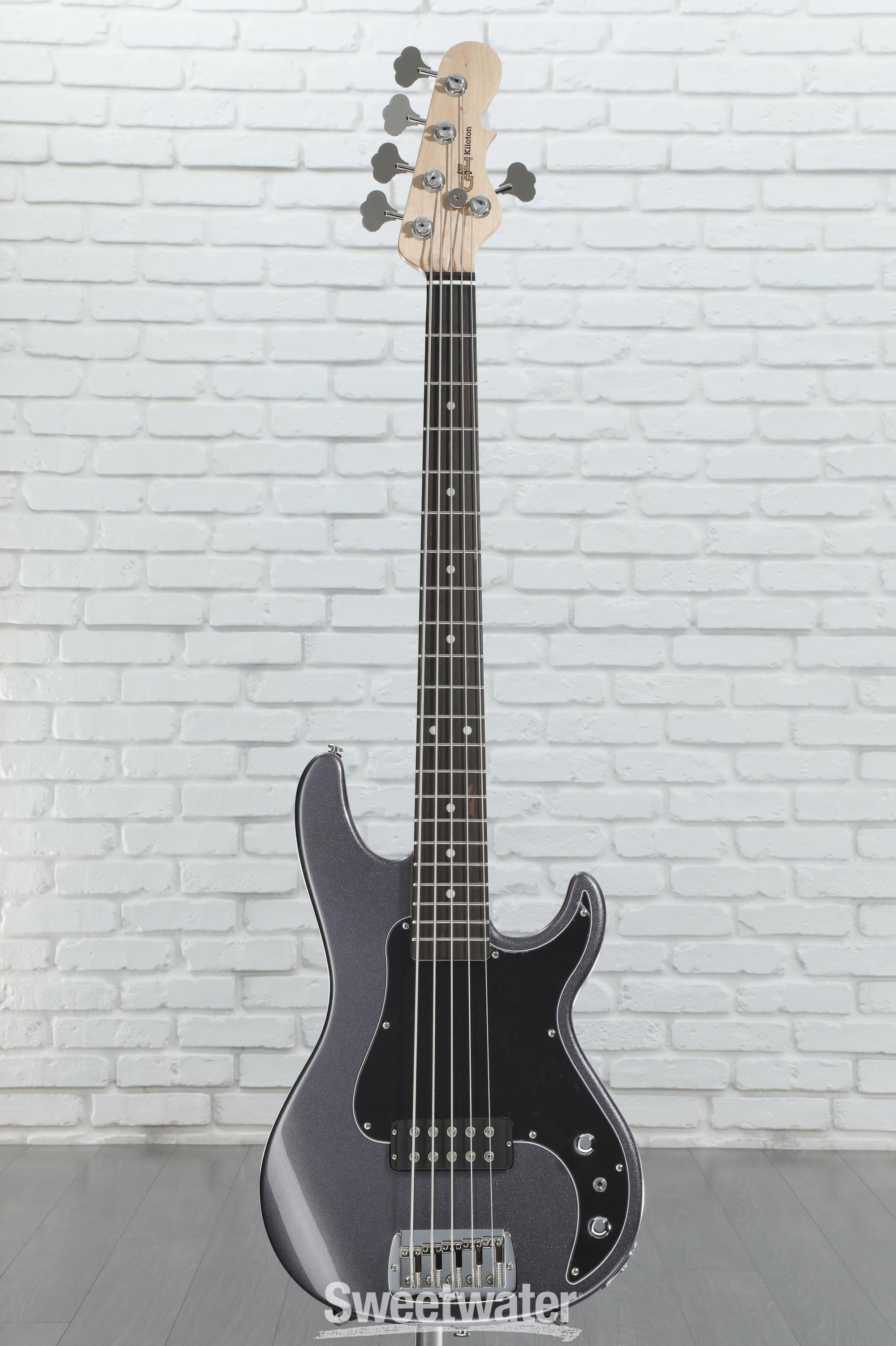 G&L Kiloton 5 5-string Electric Bass Guitar with Ebony Fingerboard ...