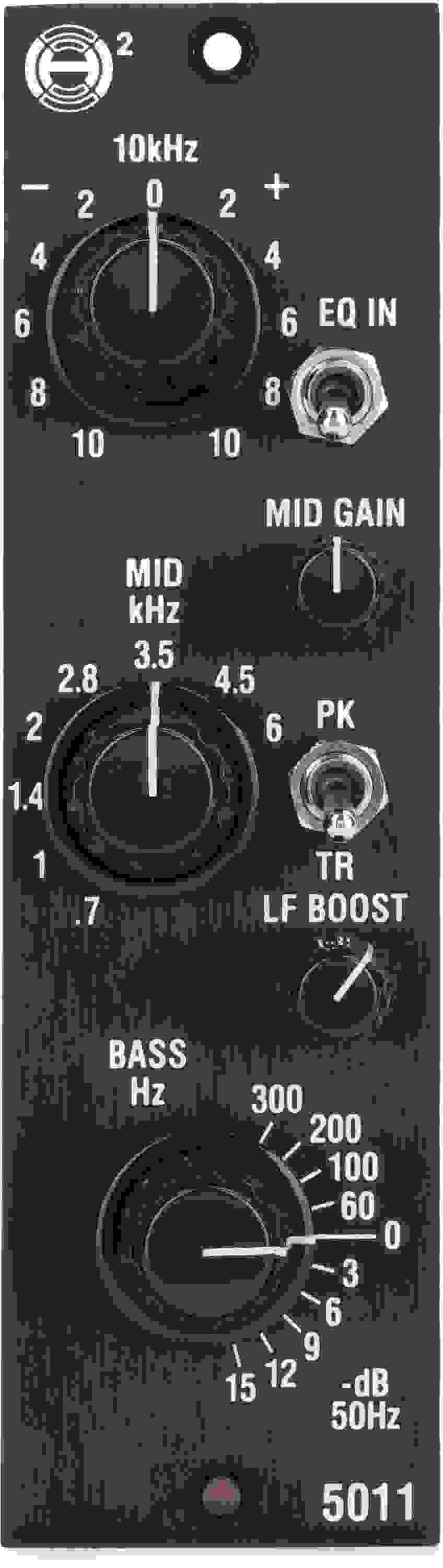 H2 Audio 5011 500 Series 3-Band Helios EQ | Sweetwater