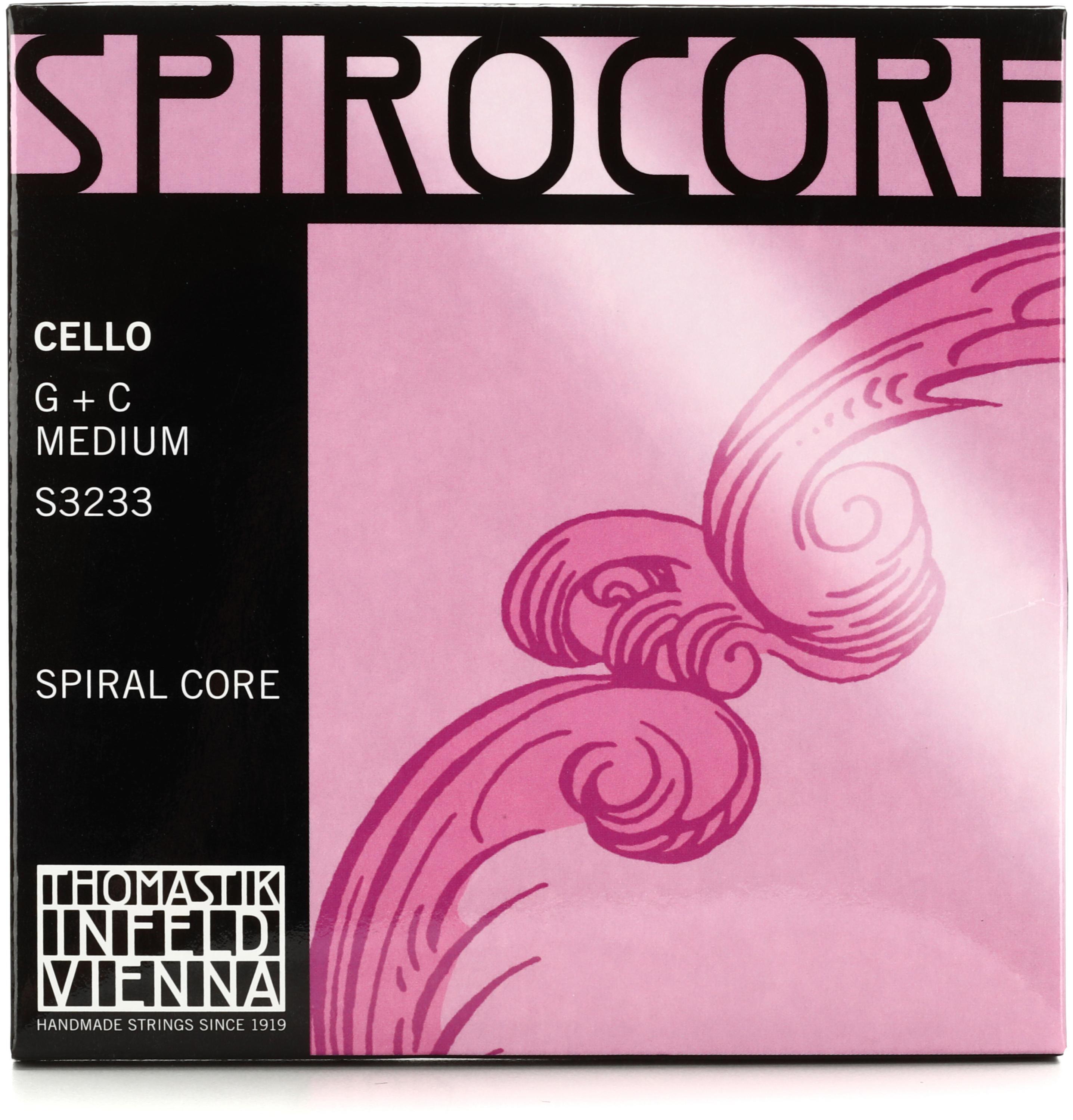 Thomastik-Infeld S3233 Spirocore Cello G & C String Set - 4/4 Size ...