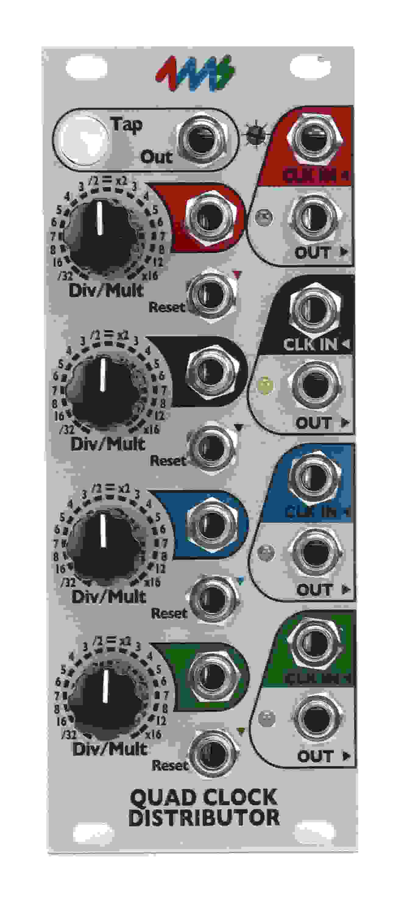 4ms Quad Clock Distributor Eurorack Module | Sweetwater
