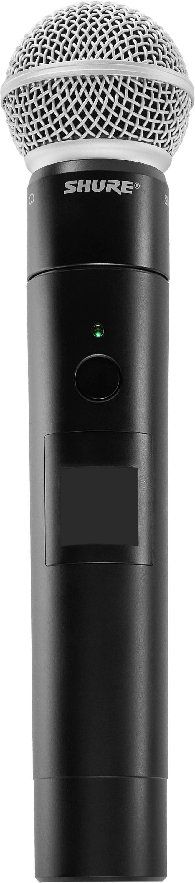 Shure MXW2X Handheld Transmitter with SM58 Capsule - Z10 Band Bundles ...