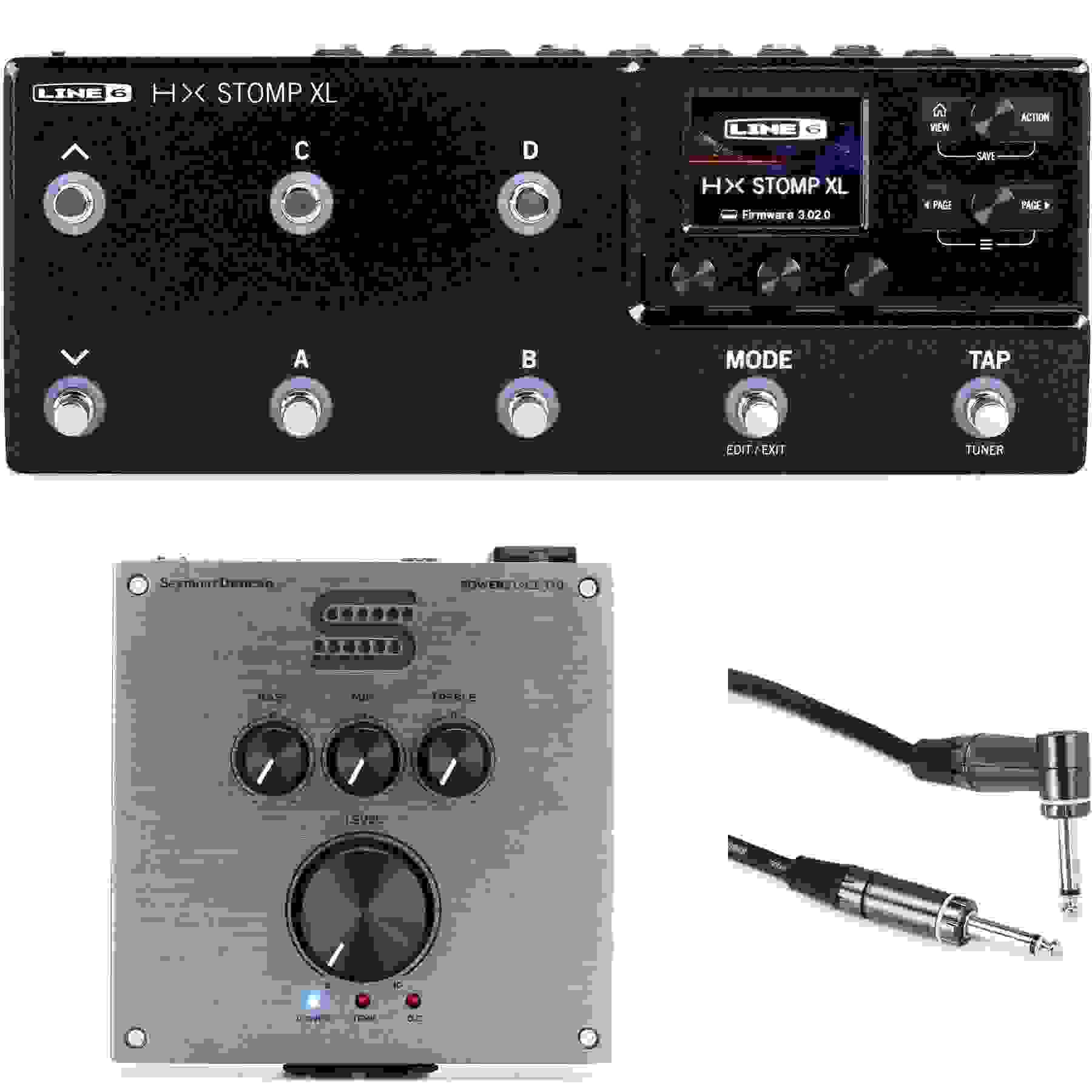 Line 6 HX Stomp XL Guitar Multi-effects Floor Processor and Seymour ...