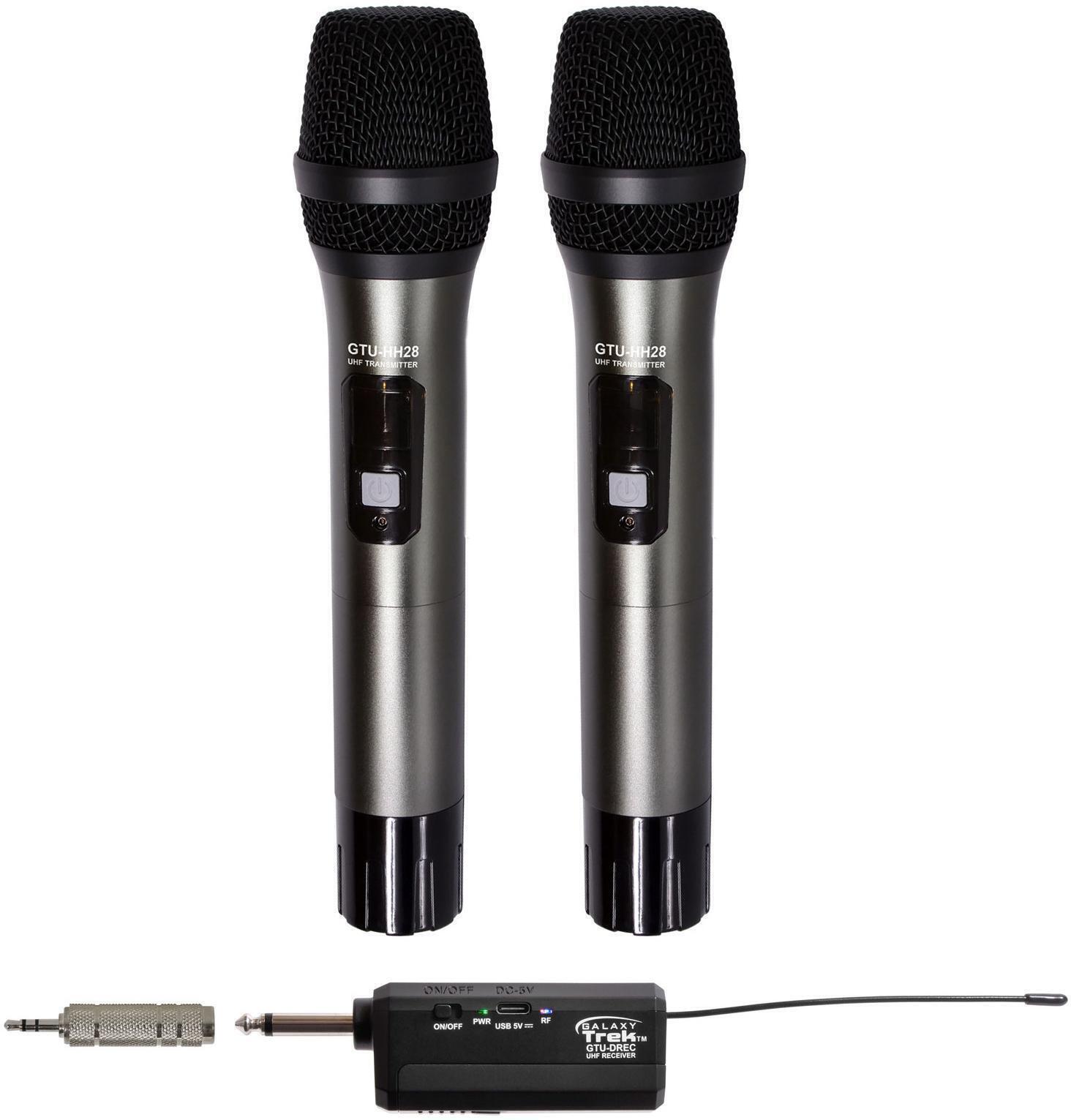 Galaxy Audio TREK GTU-HHP6AB Wireless Dual Handheld System - P6 Band ...