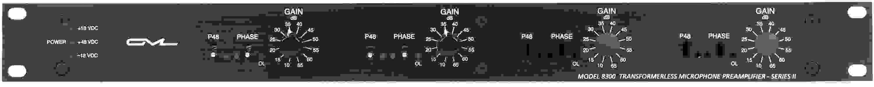 GML 8302 2-channel Microphone Preamp | Sweetwater