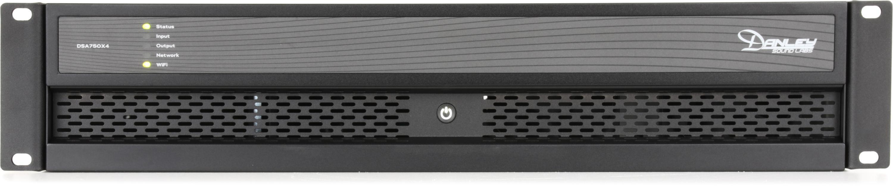 Danley Sound Labs DSA 750X4 750W Studio Monitor Power Amplifier ...