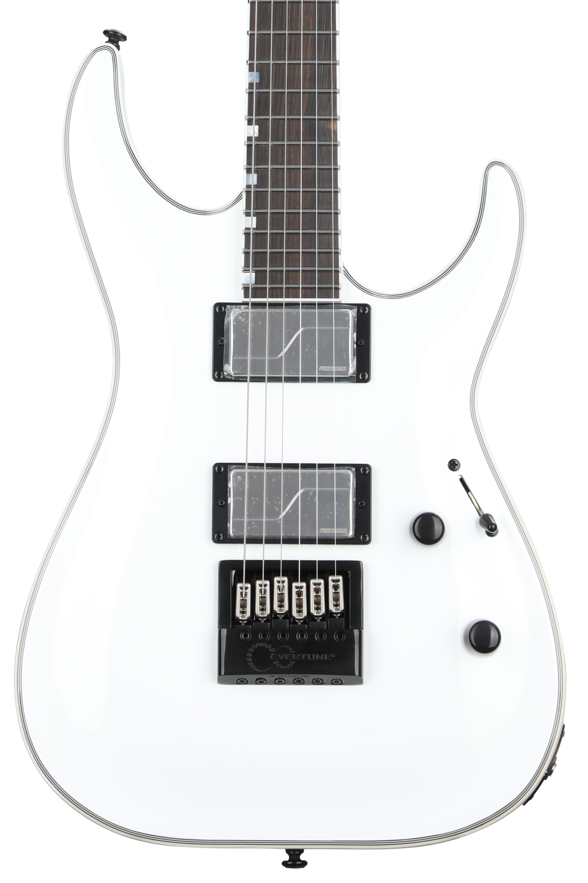 ESP LTD Deluxe MH-1000 EverTune Electric Guitar - Snow White | Sweetwater