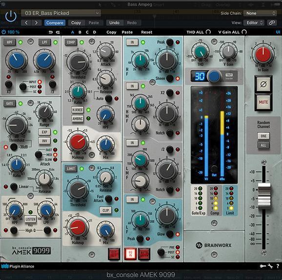 Brainworx bx_console AMEK 9099 Console Plug-in | Sweetwater