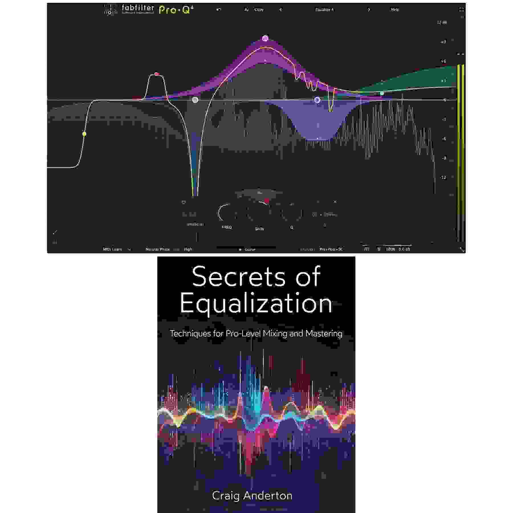 FabFilter Pro-Q 4 EQ and Filter Plug-in with Secrets of Equalization E ...