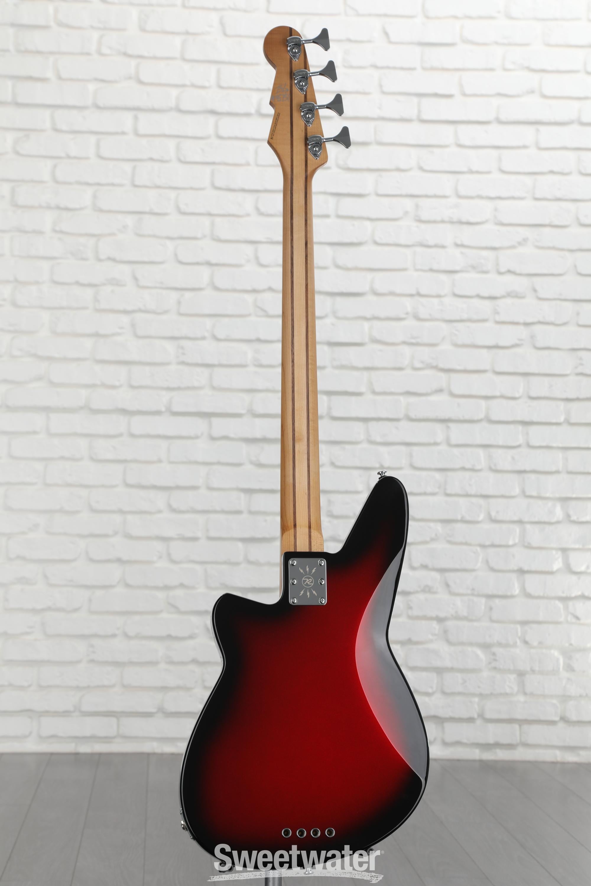 Reverend Triad 4-string Electric Bass - Red Burst | Sweetwater