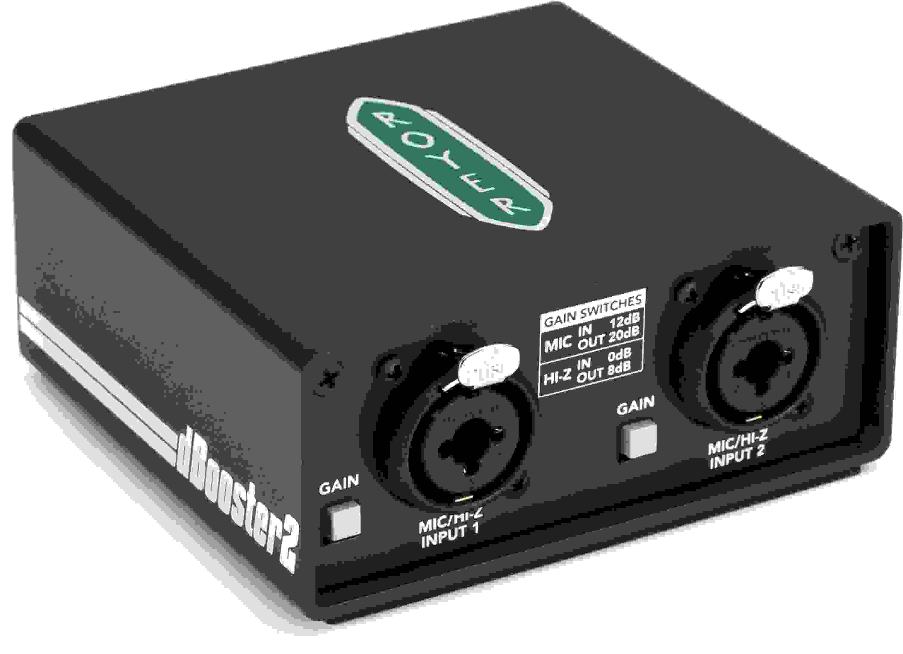Royer dBooster2 Stereo In-Line Signal Booster and DI | Sweetwater