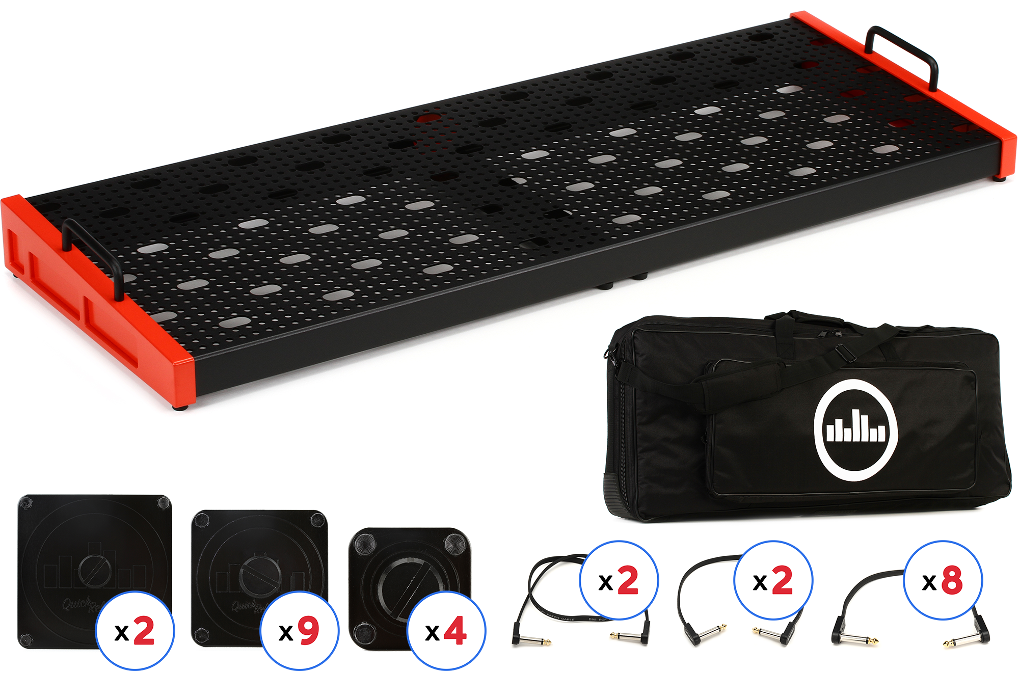 Temple Audio DUO 34 Templeboard Essentials Bundle - Temple Red | Sweetwater