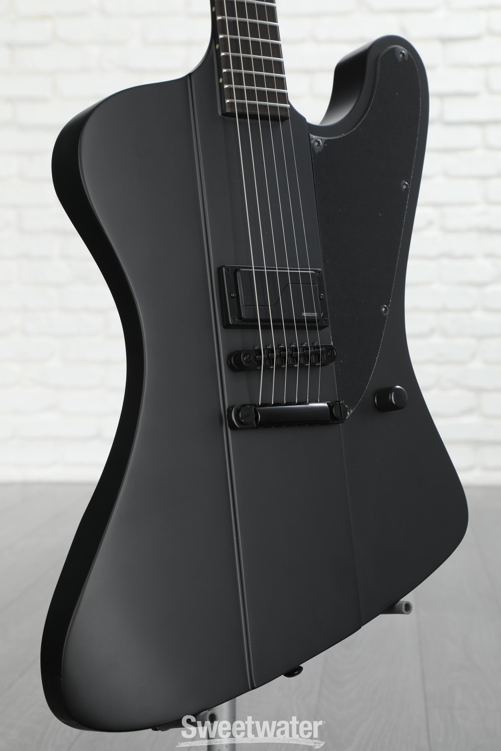 ESP LTD Phoenix Black Metal - Black Satin | Sweetwater