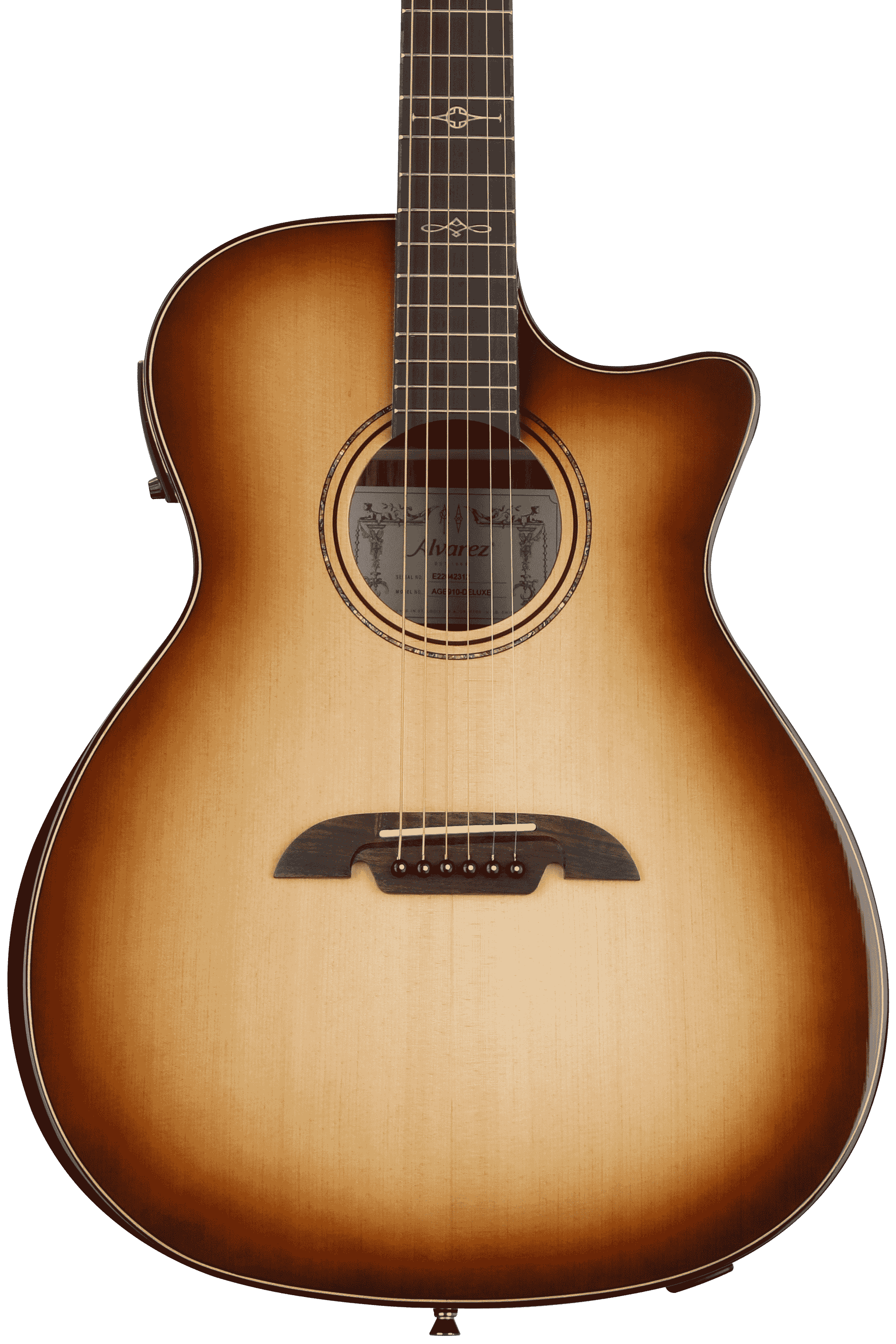 Alvarez AGE910 Artist Elite Deluxe Acoustic-electric Guitar ...