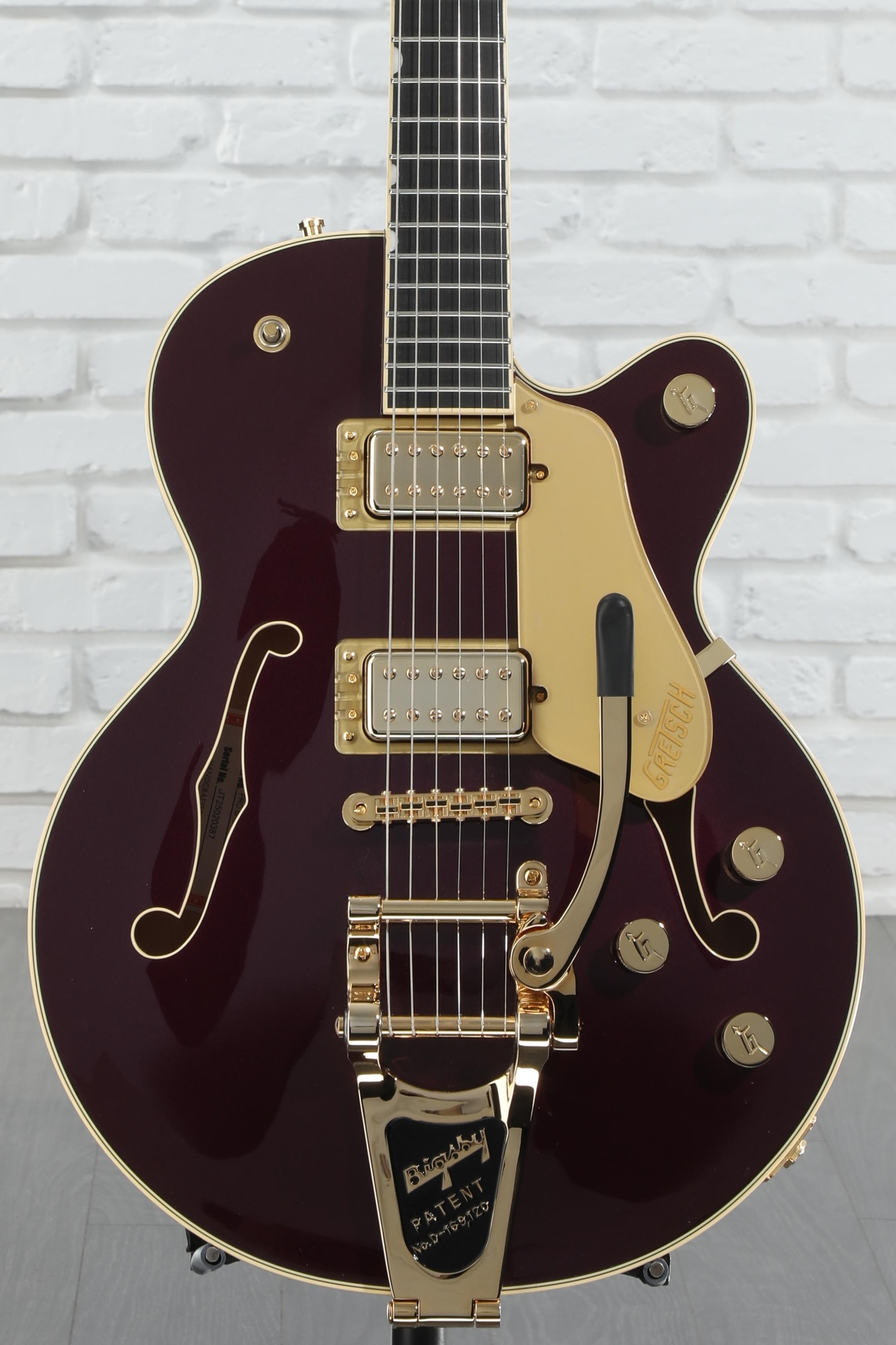 Gretsch Pro Broadkaster Jr. LX Semi-hollow Electric Guitar - Blackberry ...
