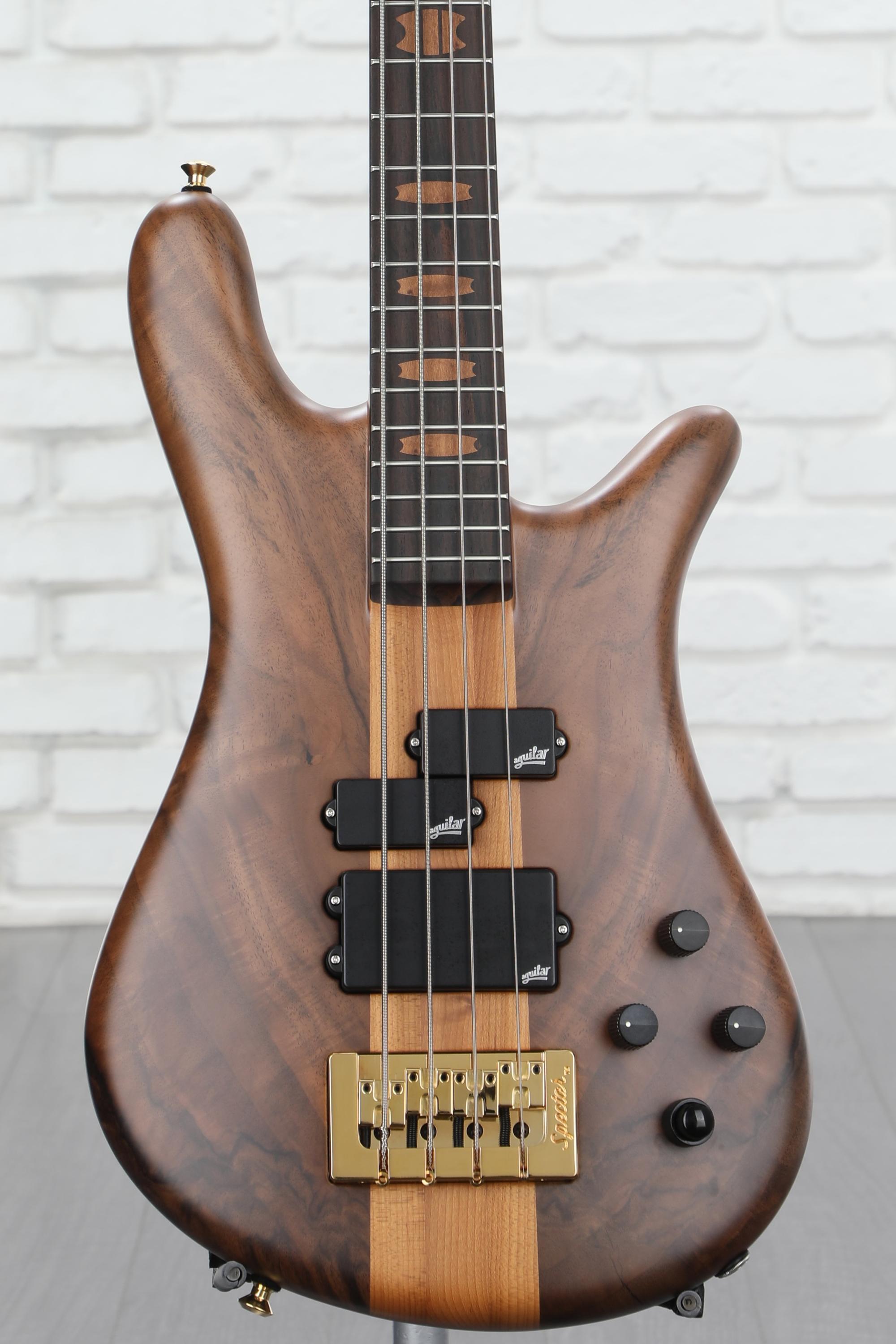 Spector USA NS-2 Electric Bass Guitar - Walnut Natural, Sweetwater ...