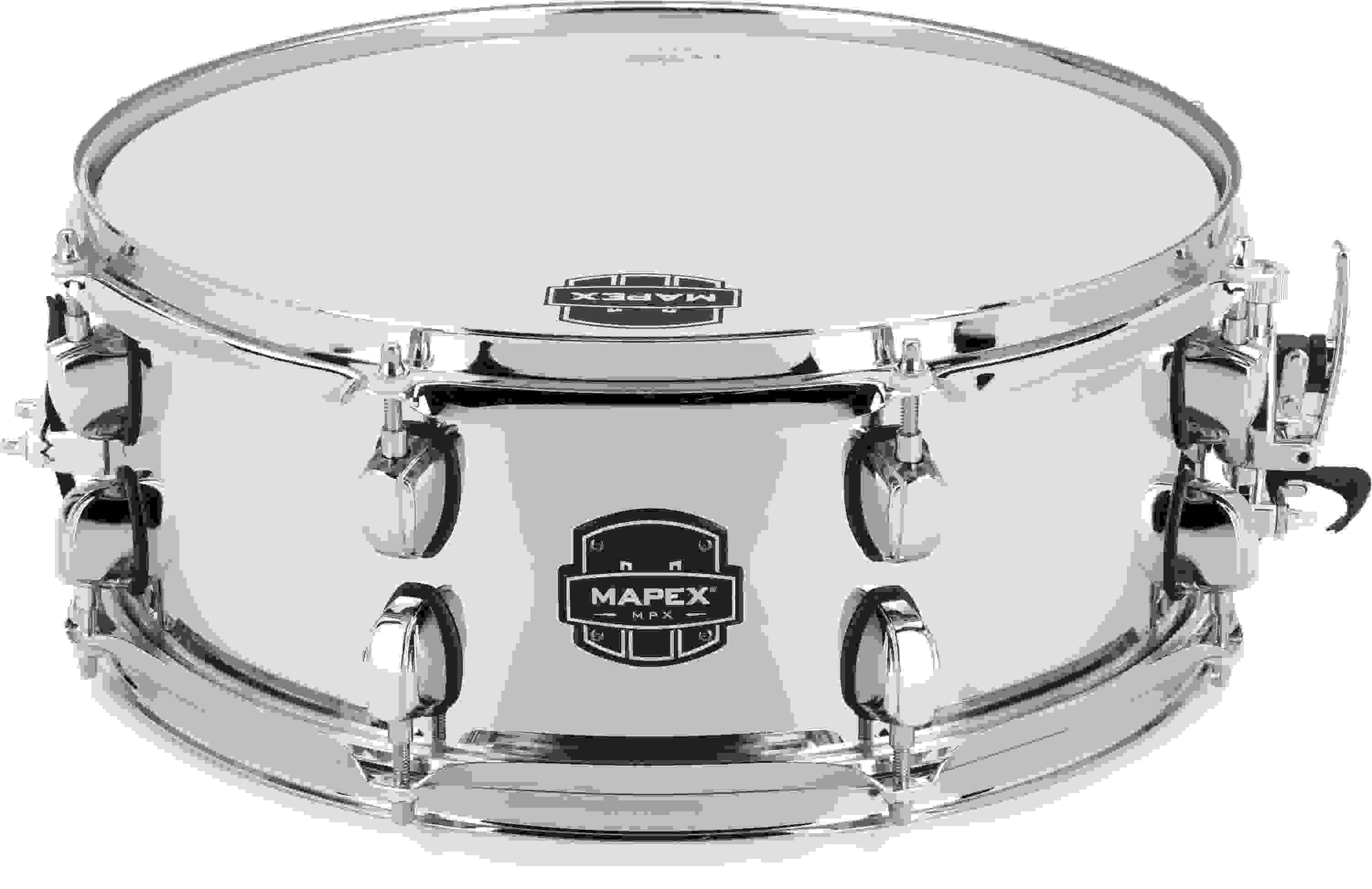 Mapex MPX Steel Snare Drum - 5.5 x 14-inch - Polished | Sweetwater