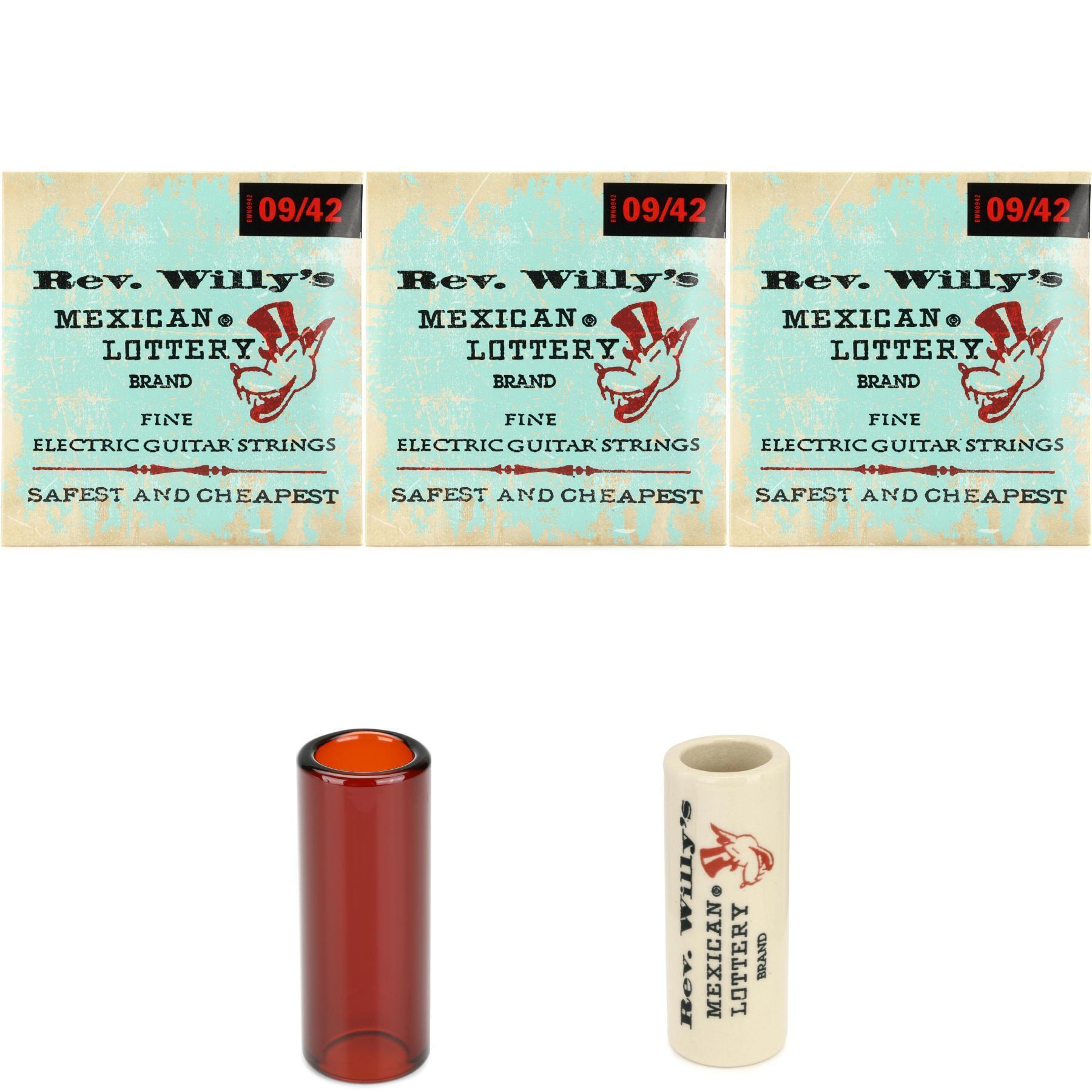 Dunlop RWN0942 Rev. Willy's Lottery Brand Electric Guitar Strings and ...