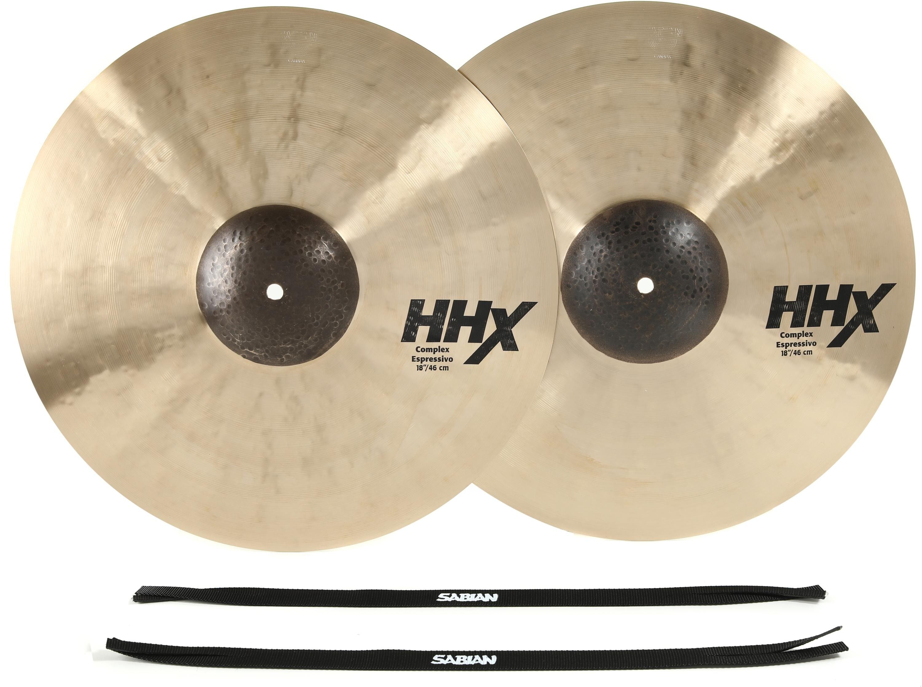 Sabian HHX Complex Espressivo Hand Cymbal Set - 18-inch | Sweetwater