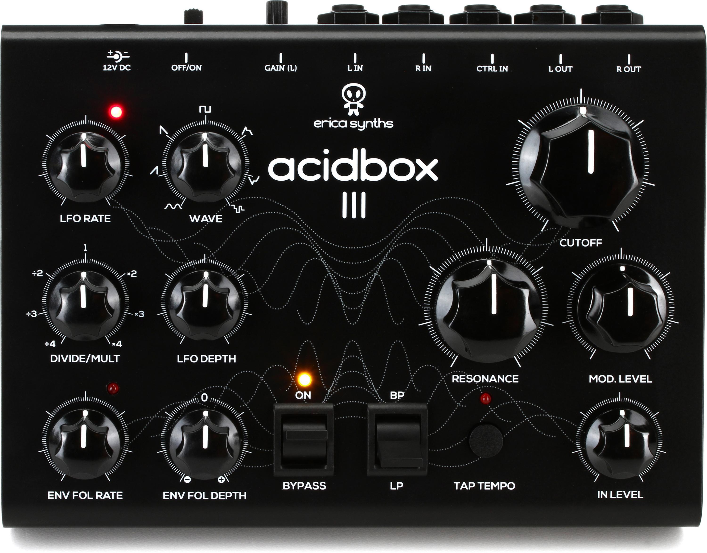 Erica Synths Acidbox III Tabletop Polivoks Filter with Overdrive ...