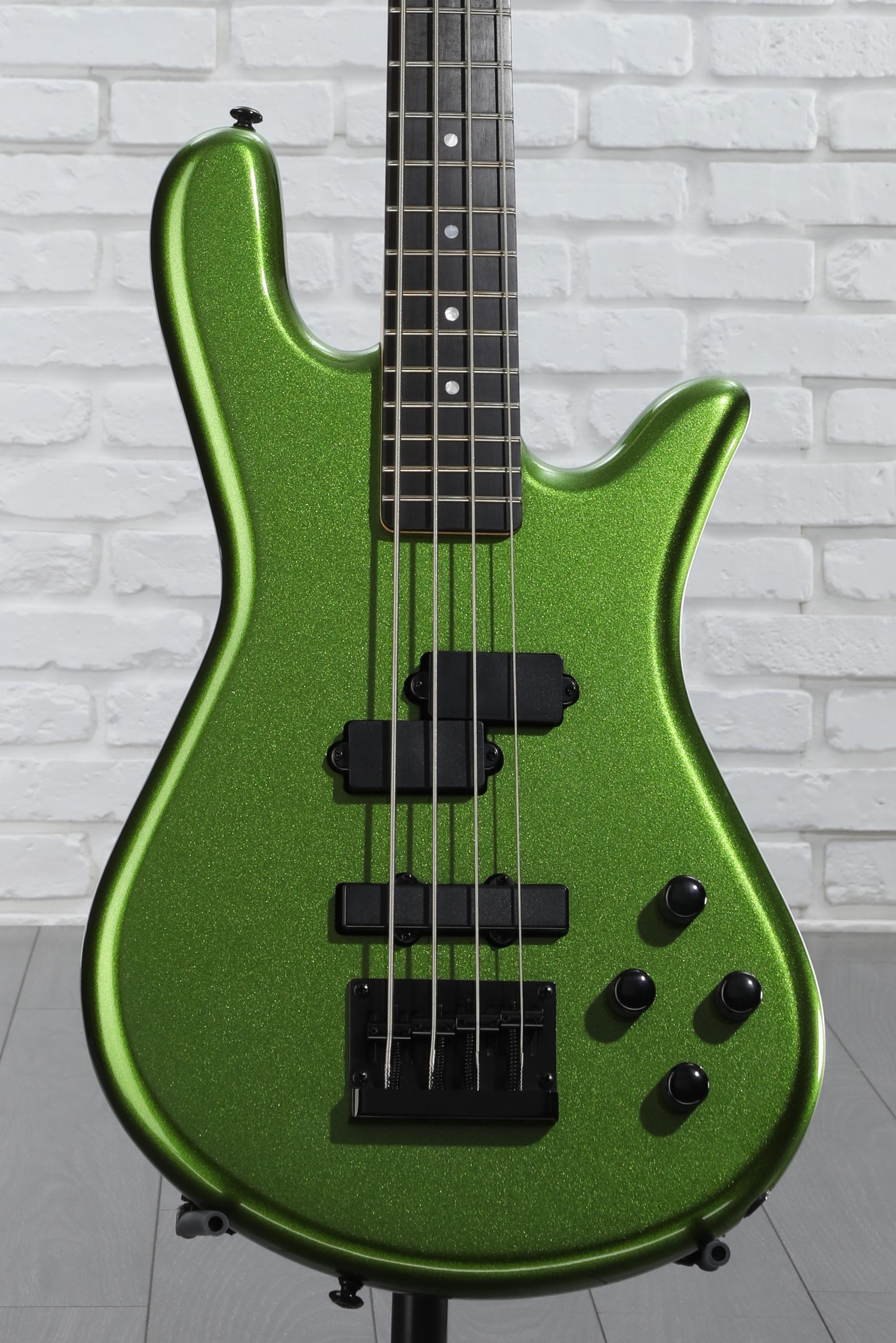 Spector Performer 4 Bass Guitar - Metallic Green | Sweetwater