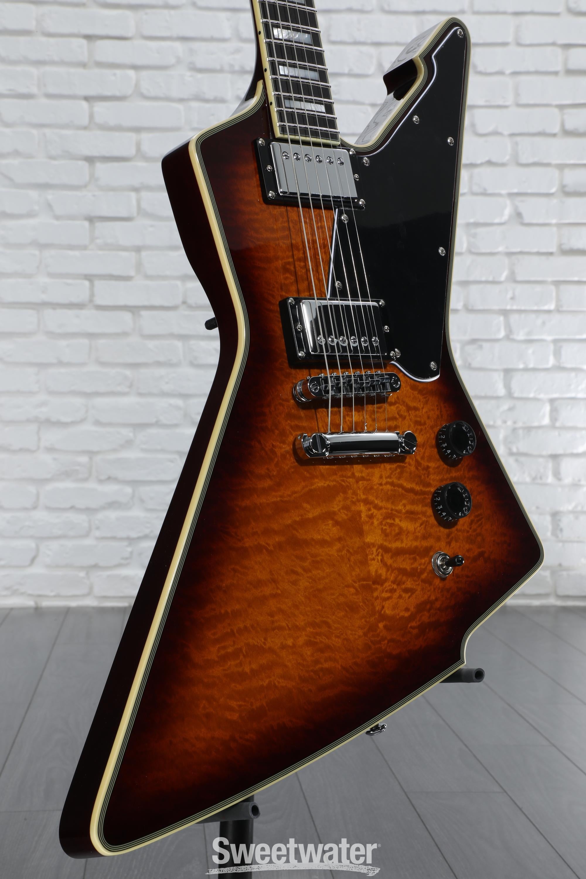 Schecter E-1 Custom Special Edition Electric Guitar - Vintage Sunburst ...