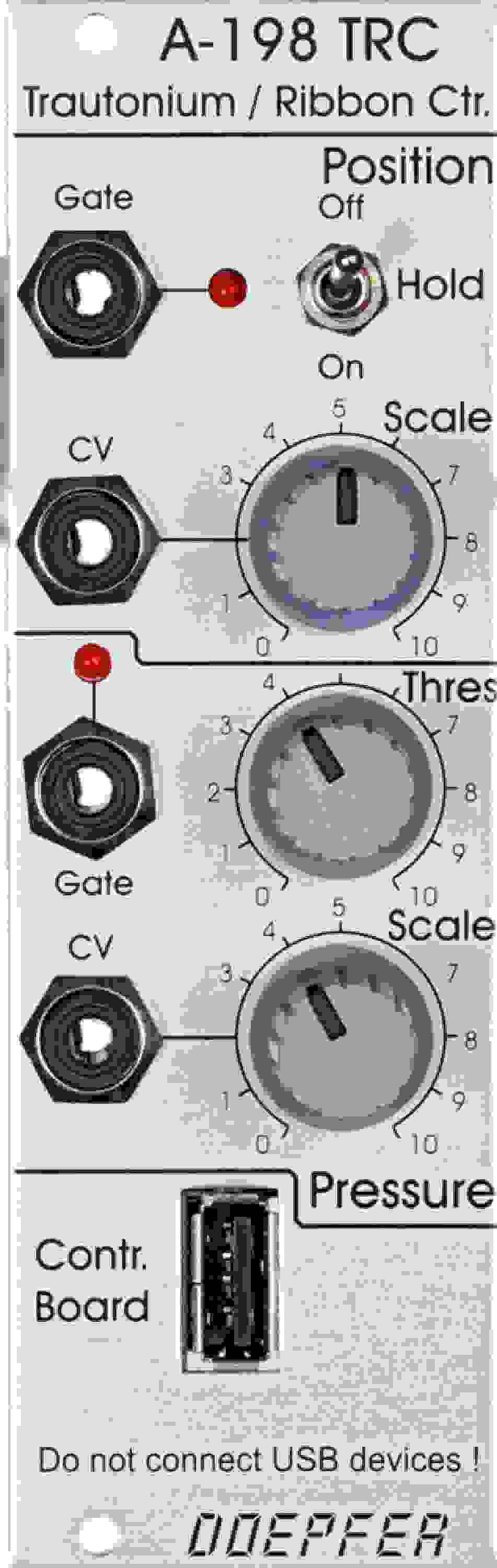 Doepfer A-198 Trautonium Manual / Ribbon Controller | Sweetwater
