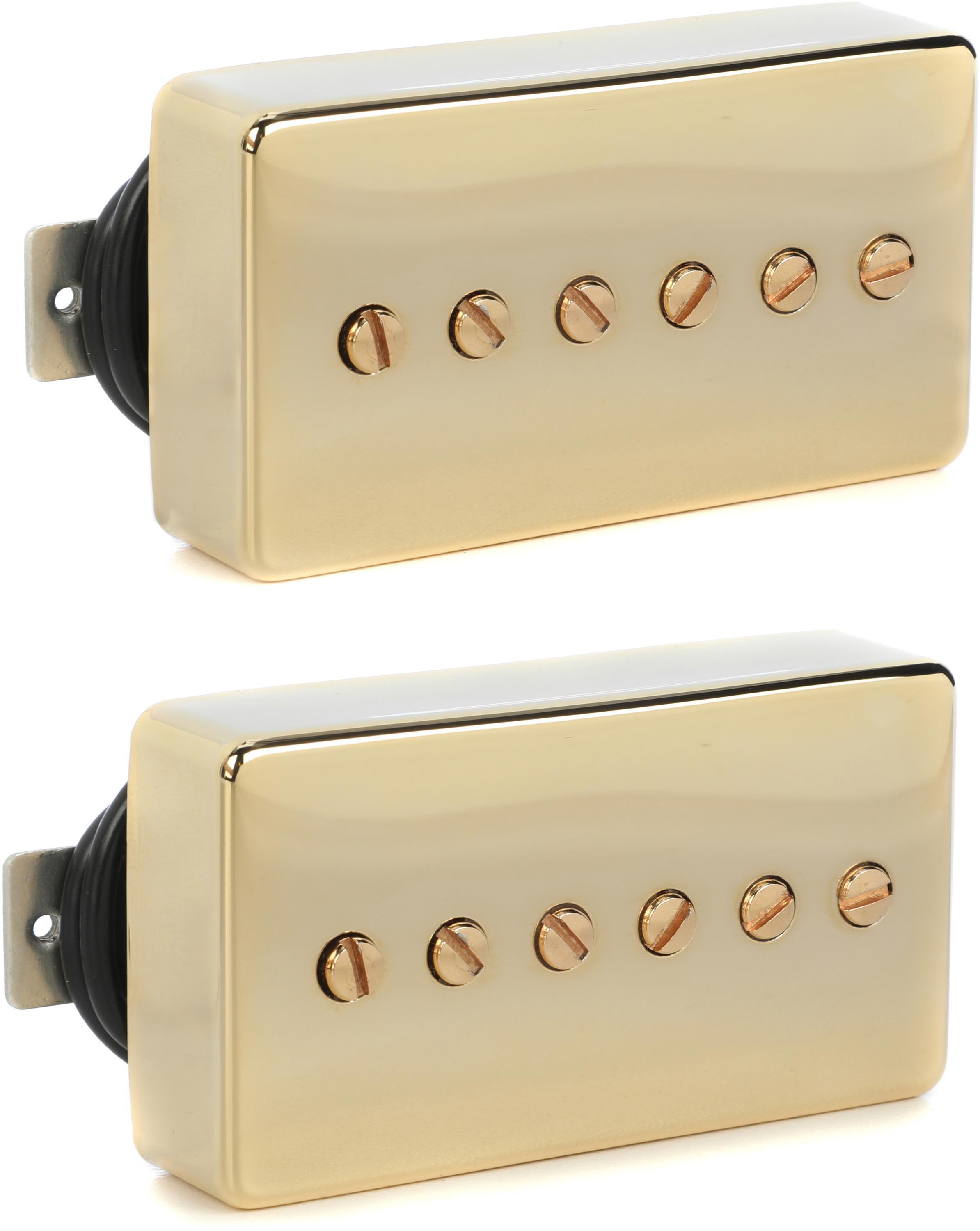Seymour Duncan Phat Cat Silencer Hot Pickup Set - Gold | Sweetwater