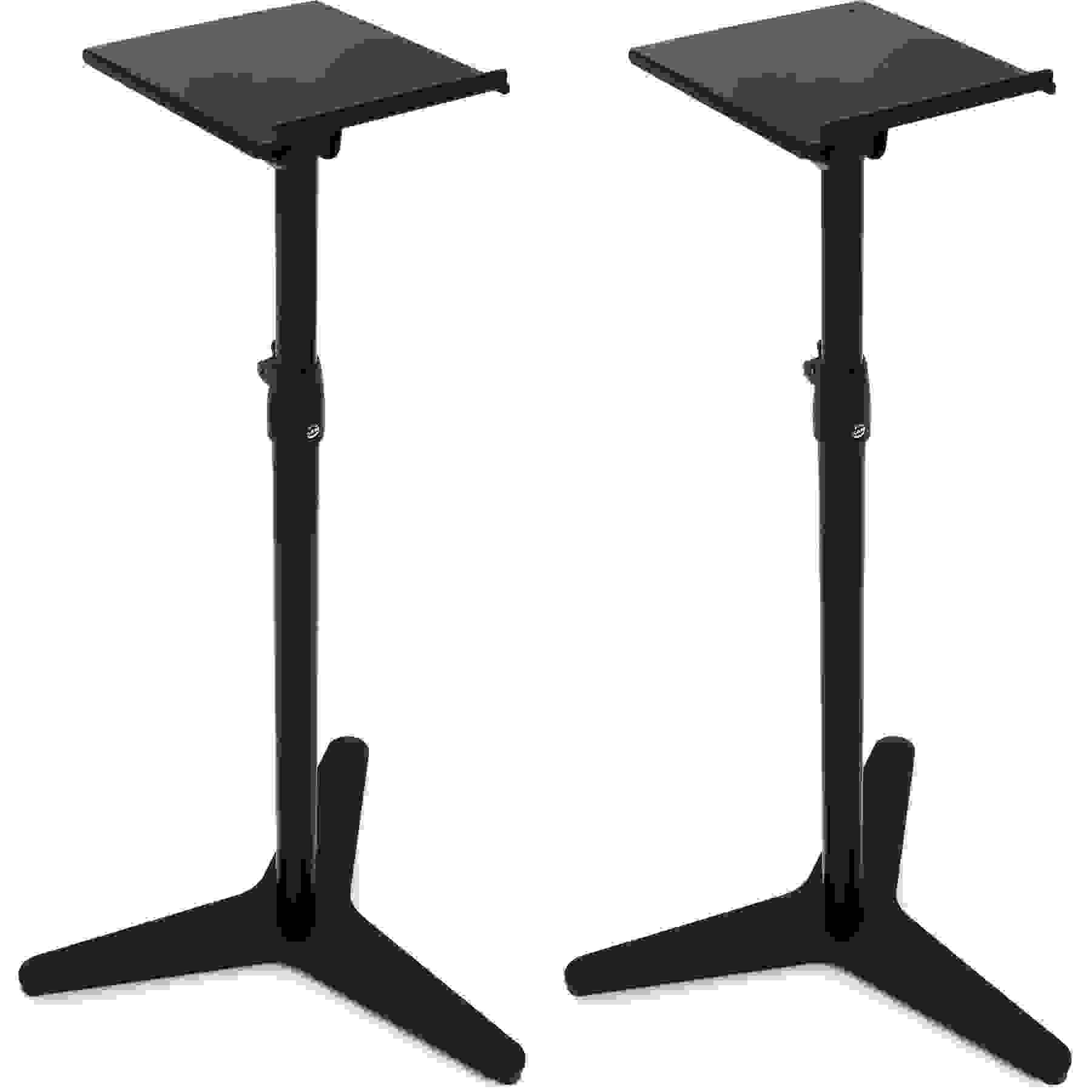 K&M 26754 Tiltable Studio Monitor Stand (Pair) | Sweetwater