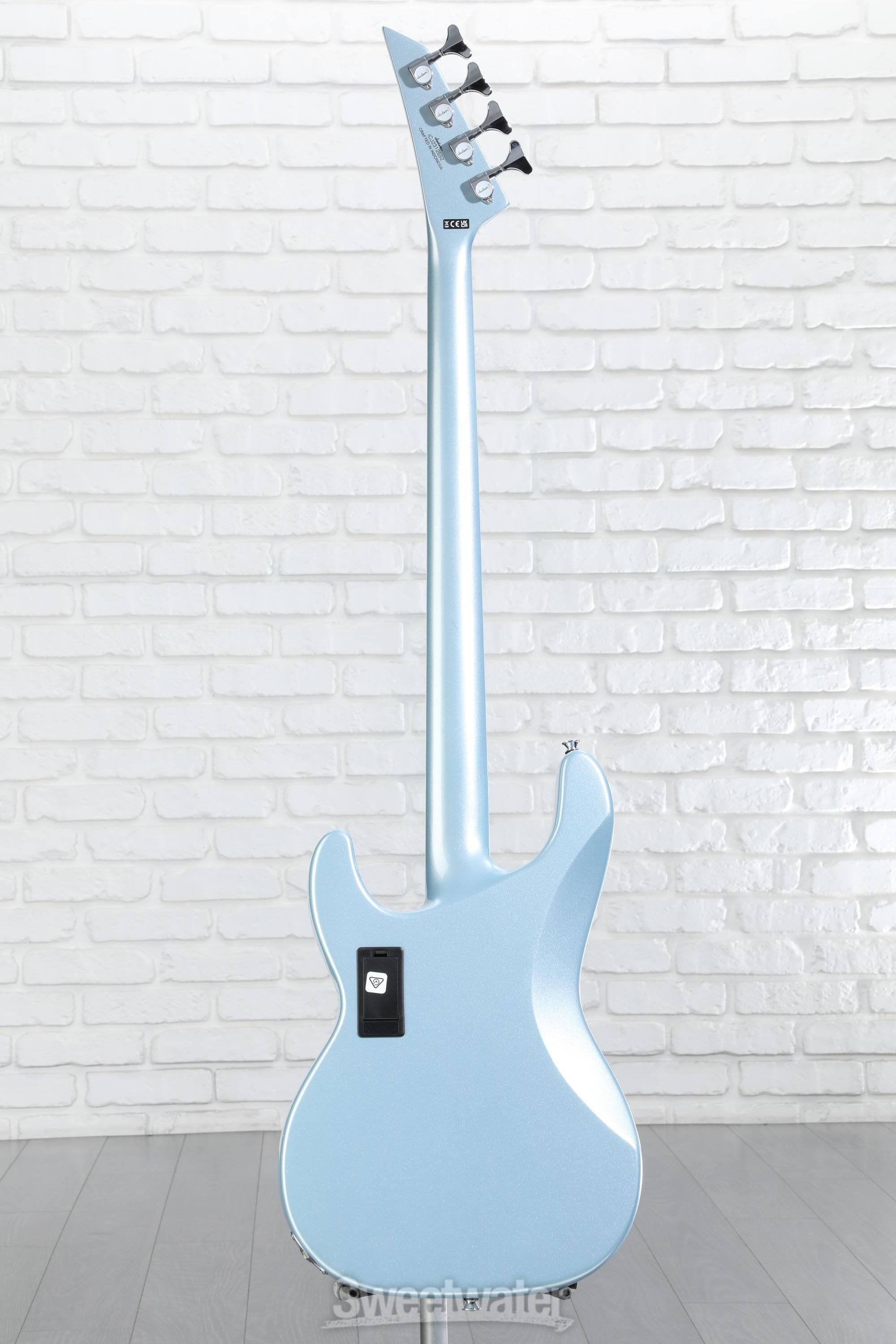 Jackson X Series Concert Bass CBXNT DX IV - Ice Blue Metallic | Sweetwater