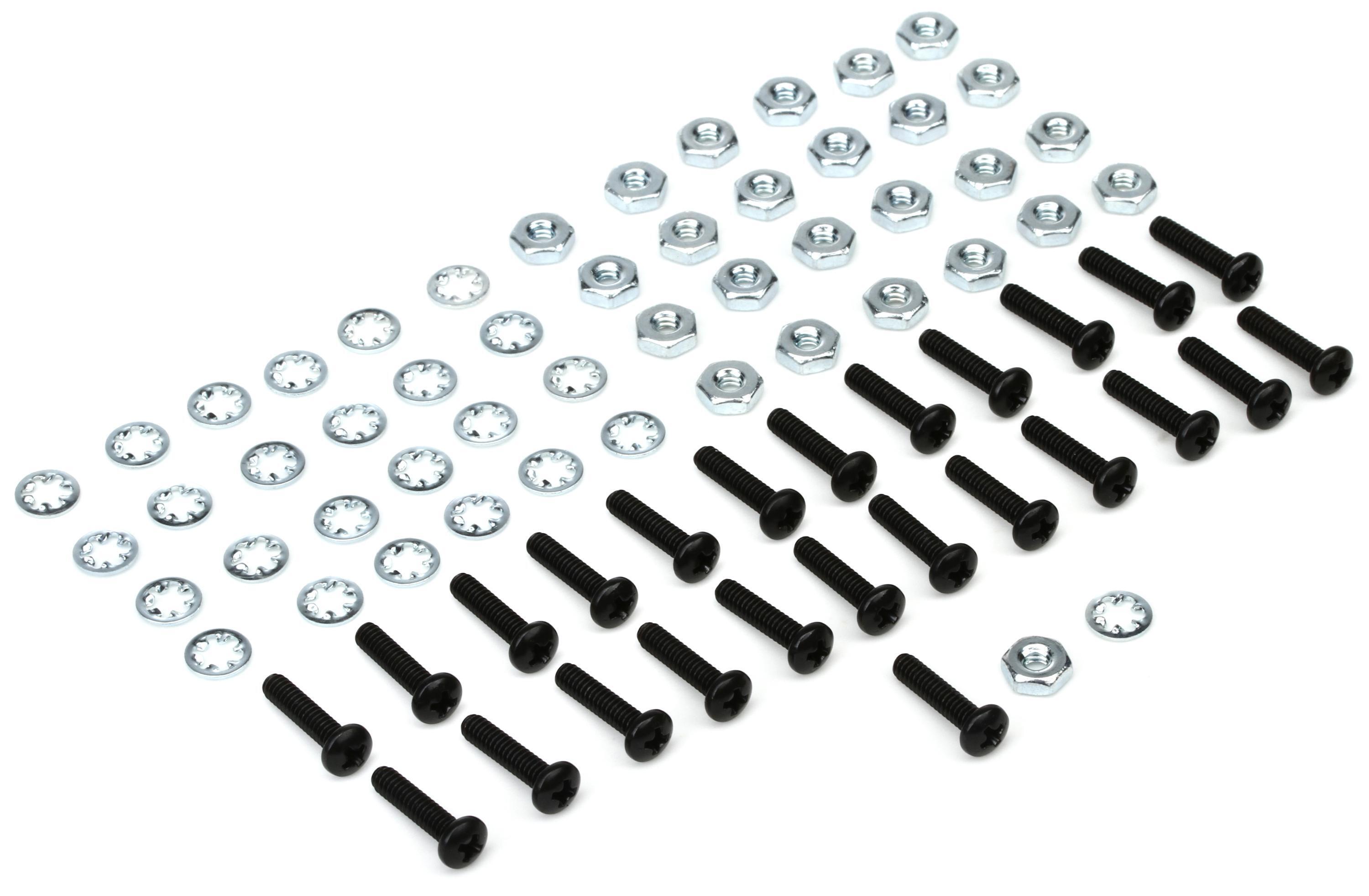 Pro Co Panel Mount Screws with Washers & Nuts (25-pack) | Sweetwater