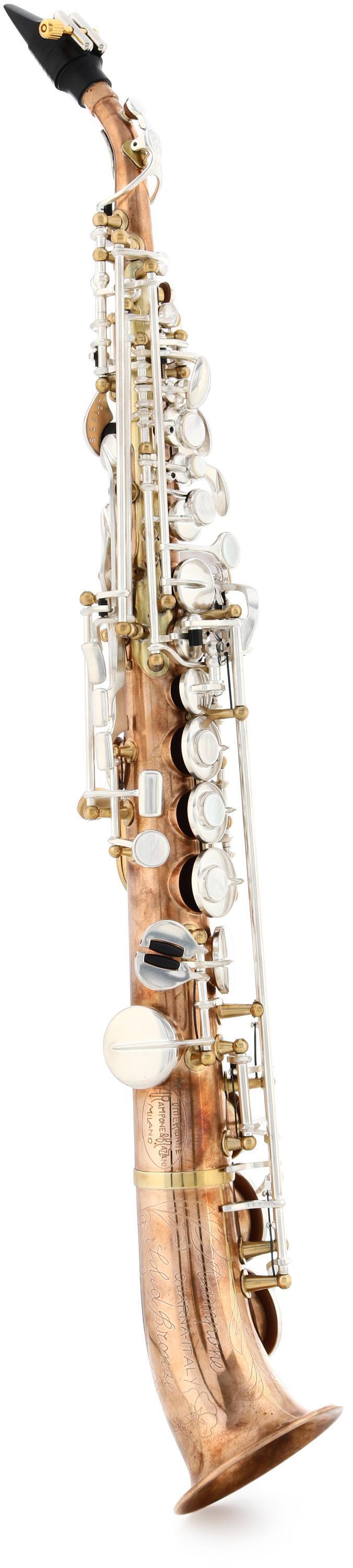 Rampone & Cazzani Solid Bronze Half-curved Professional Soprano ...