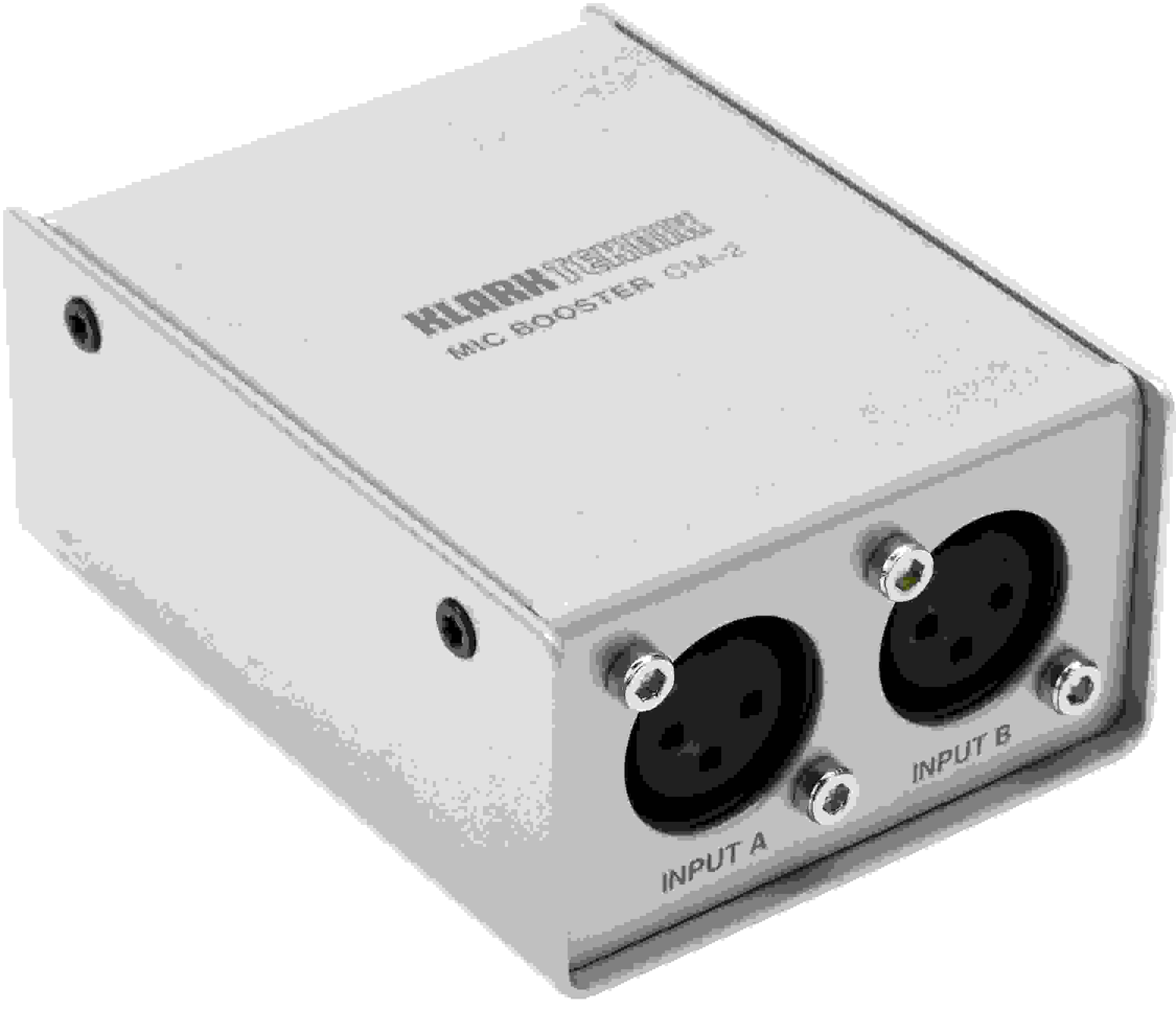 Klark Teknik MIC BOOSTER CM-2 2 Channel Dynamic Microphone Booster ...