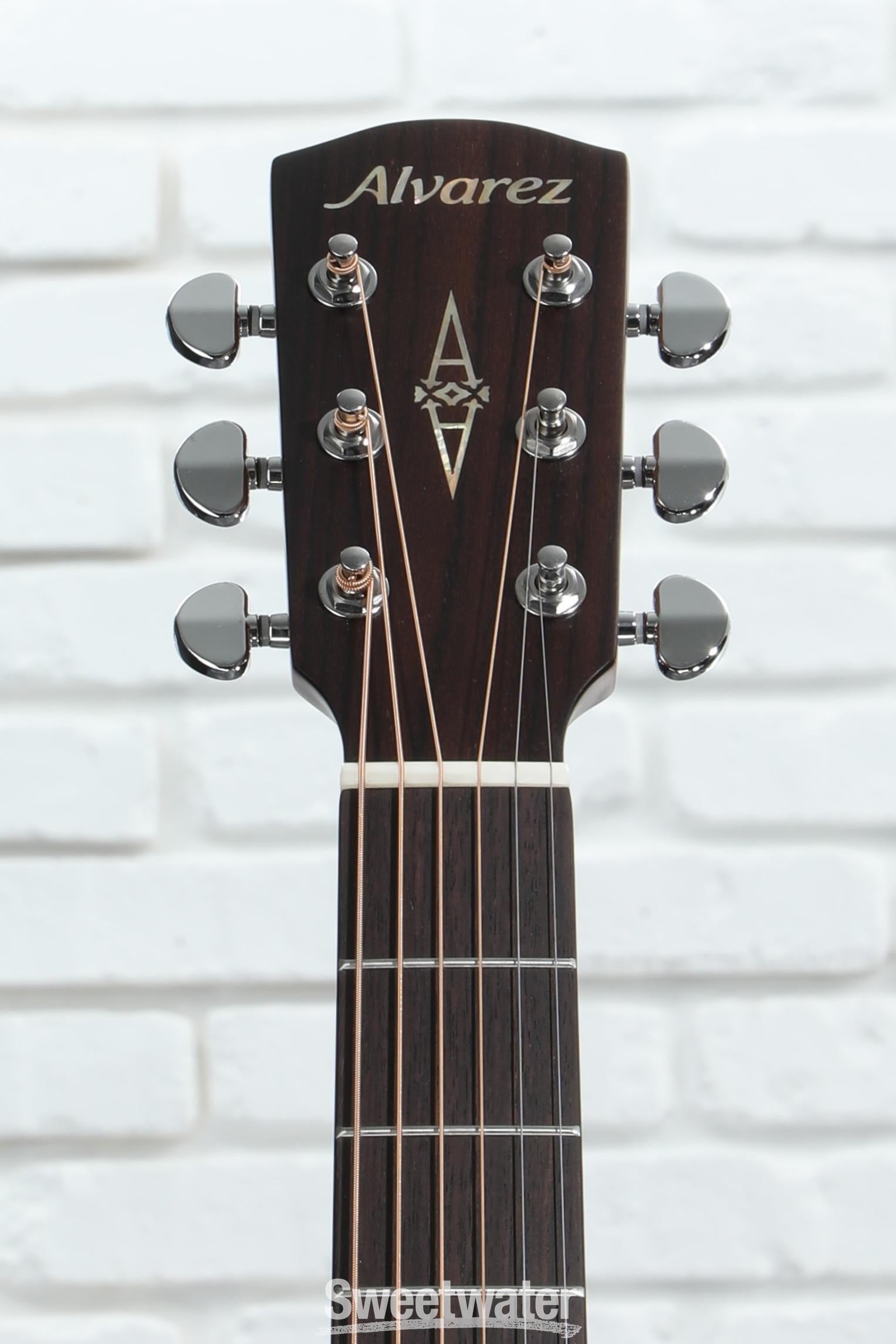 Alvarez AD60 Artist Series Dreadnought Acoustic Guitar - Natural ...