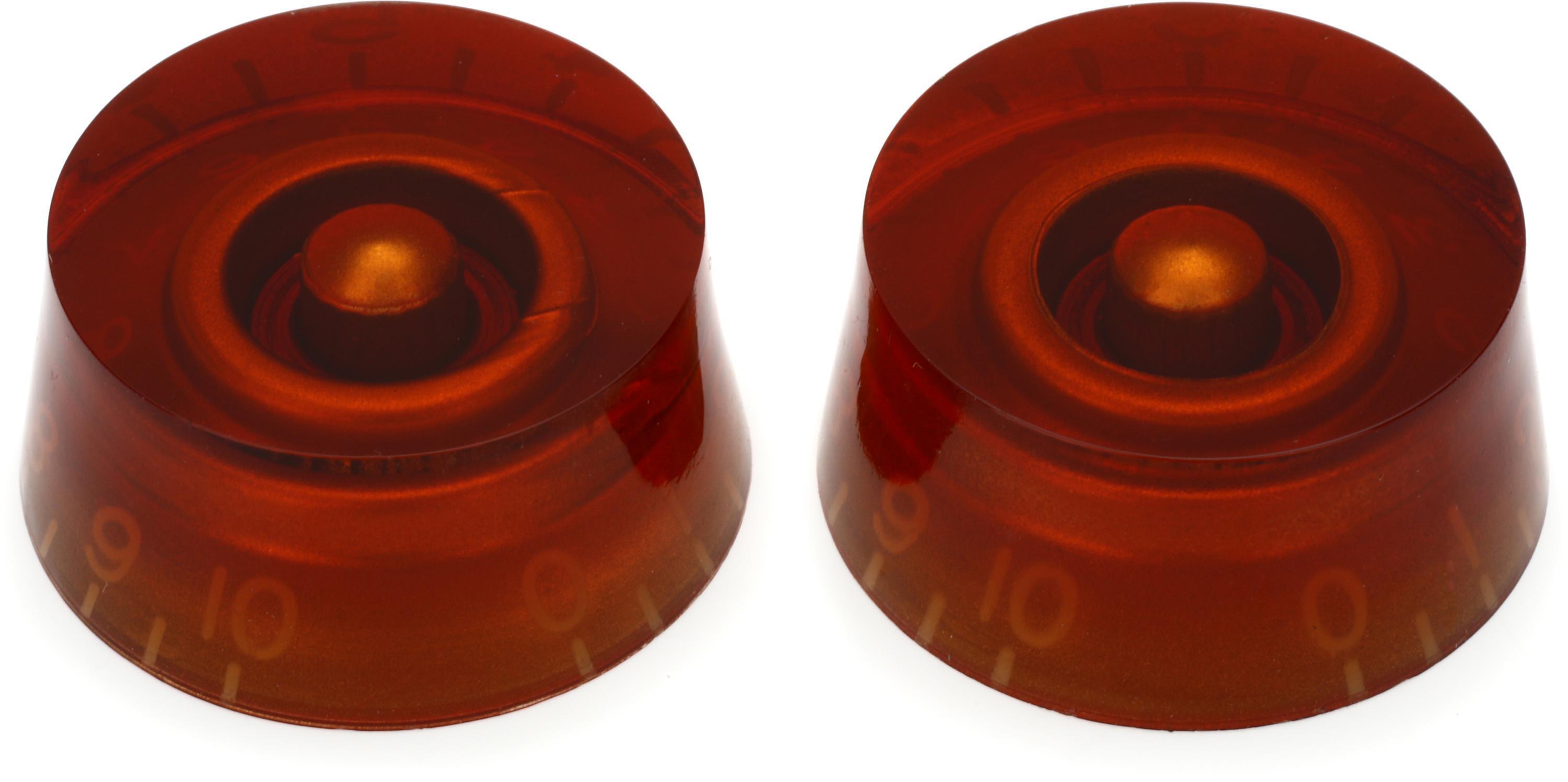 PRS SE Speed Knobs - Amber (set of 2) | Sweetwater
