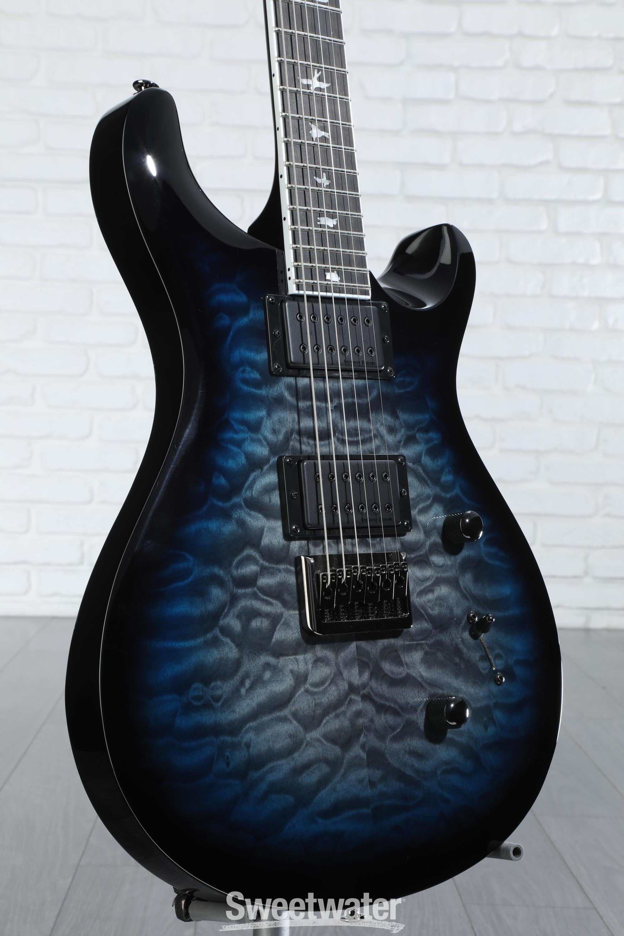 PRS SE Mark Holcomb Signature Electric Guitar - Holcomb Blue Burst ...