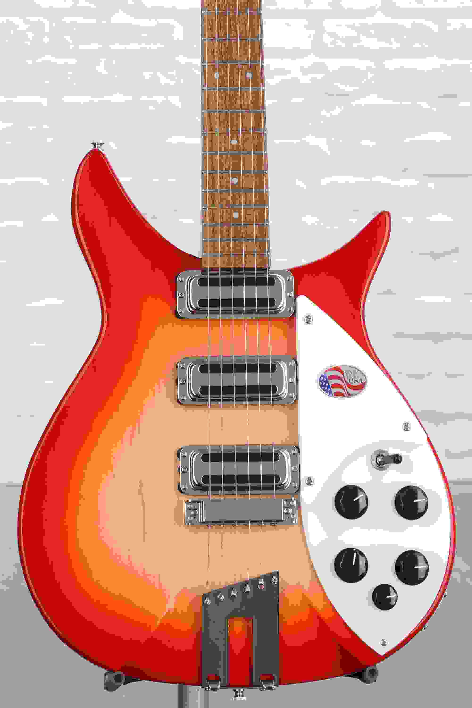 Rickenbacker 350V63 Liverpool Electric Guitar - Fireglo | Sweetwater