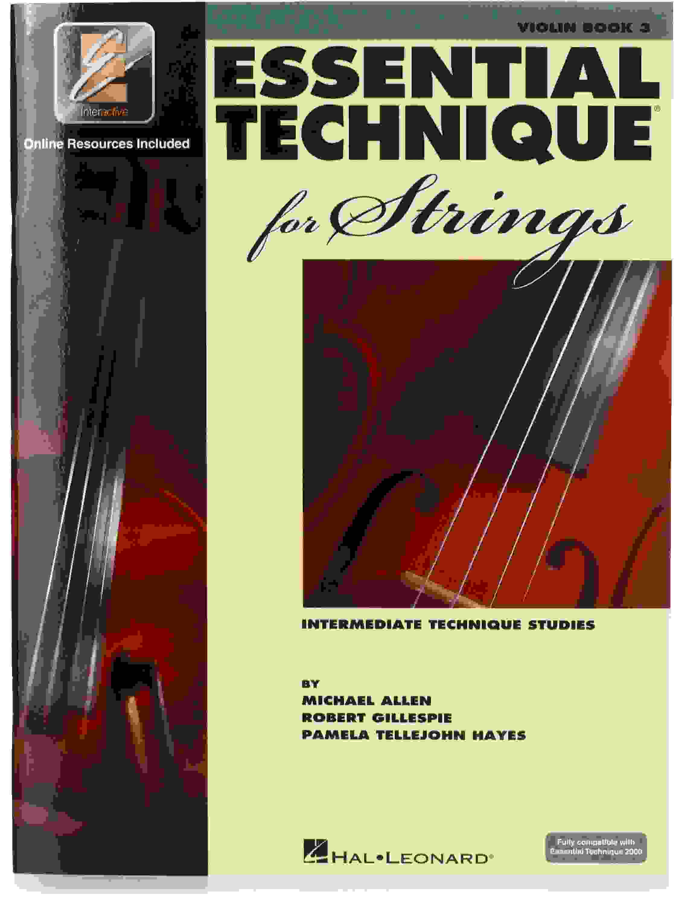 Hal Leonard Essential Elements Technique for Strings Violin Book 3 with EEi | Sweetwater