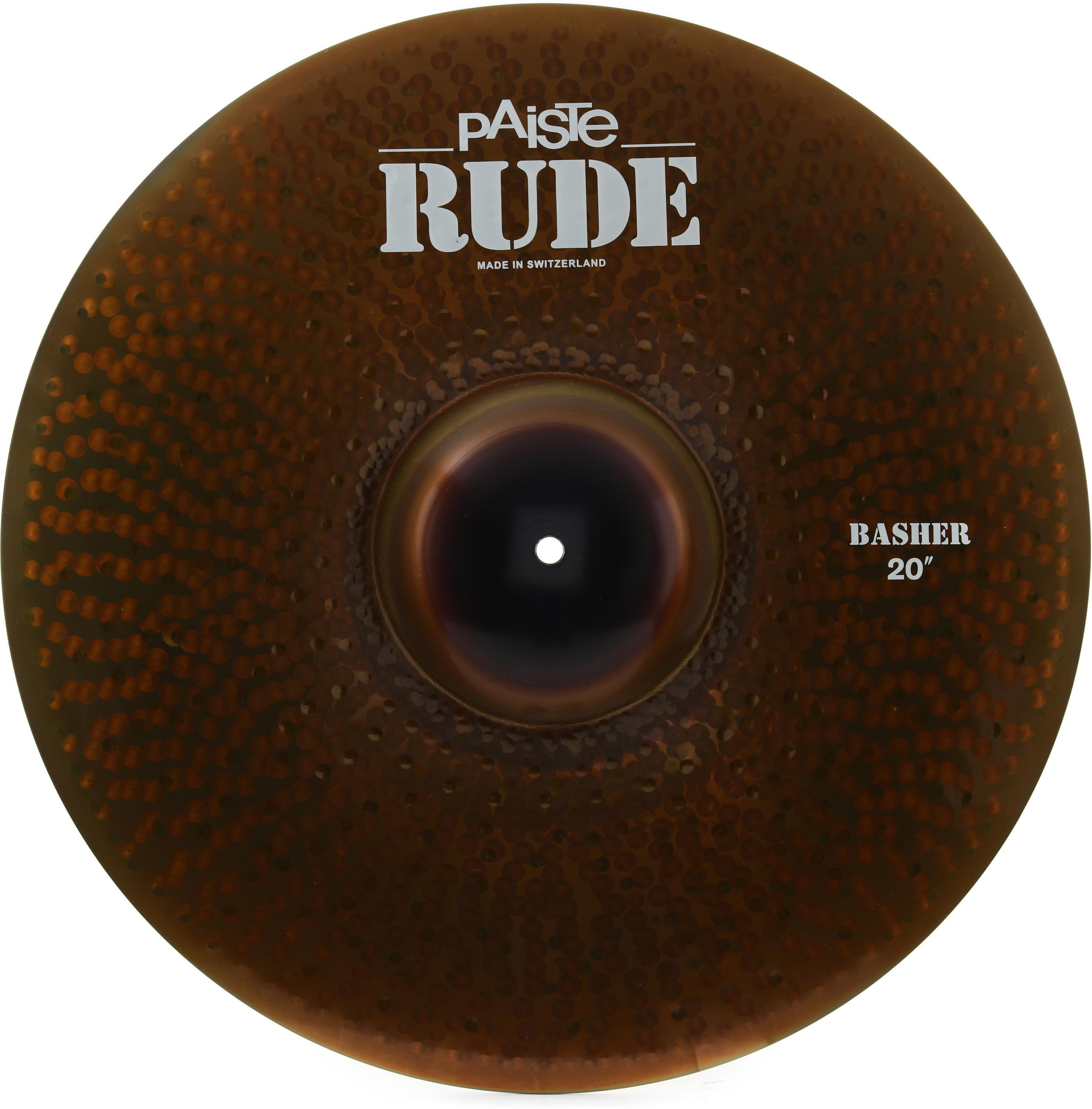 Paiste 20 inch RUDE Basher Cymbal | Sweetwater