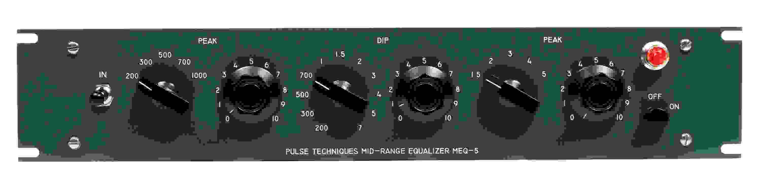 Pultec MEQ-5 Tube Midrange Equalizer | Sweetwater