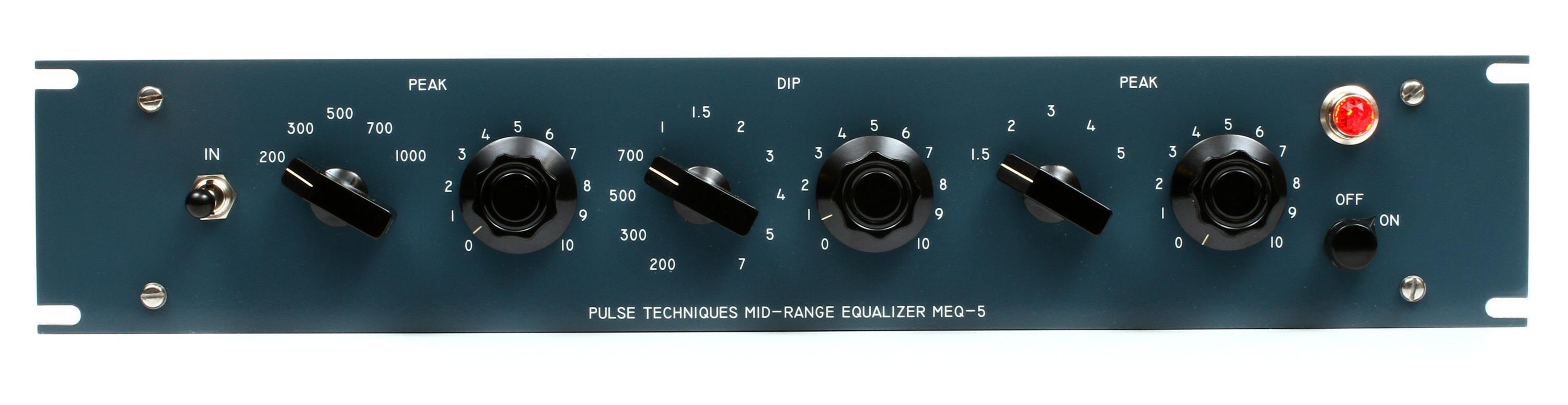 Pultec MEQ-5 Tube Midrange Equalizer | Sweetwater