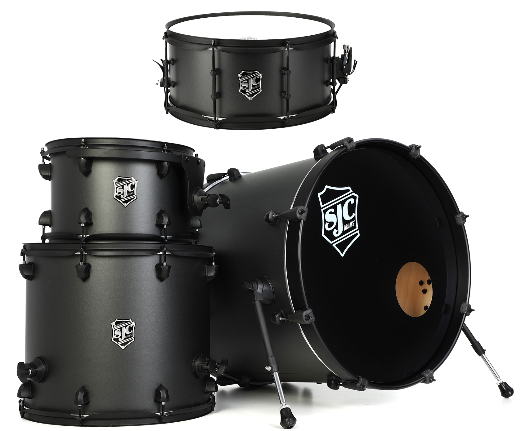 SJC Custom Drums Pathfinder Series 4-piece Shell Pack (Snare) - Galaxy ...